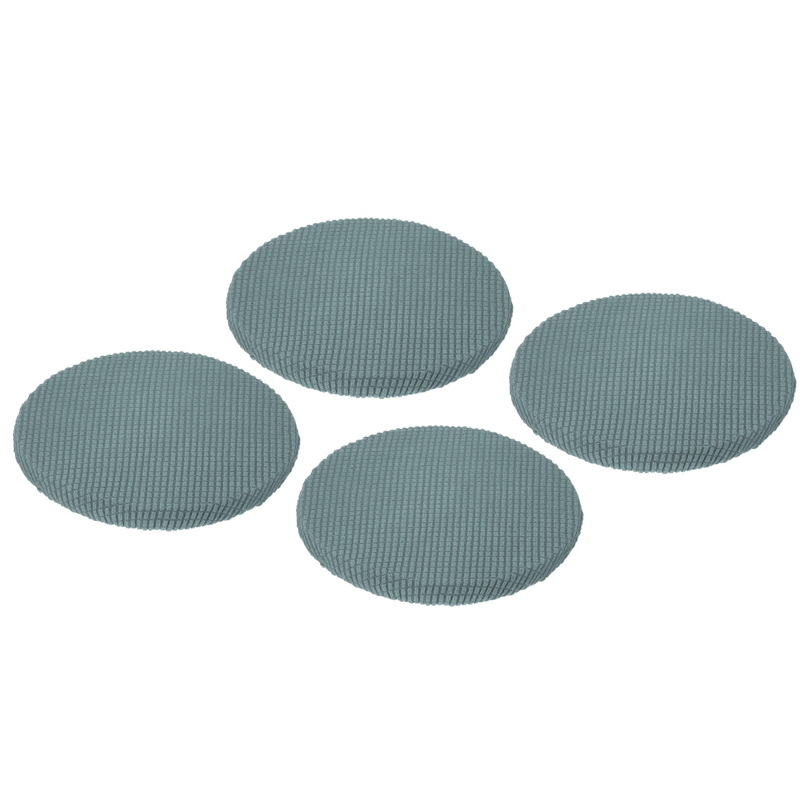 Unique Bargains Round Bar Stool Covers 4 Pack Round Chair Covers with ...