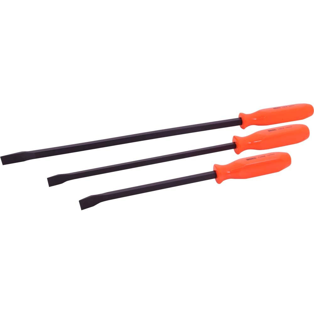 Gray Tools Gray Tools 3 Piece Screwdriver Handle Pry Bar Set Black ...