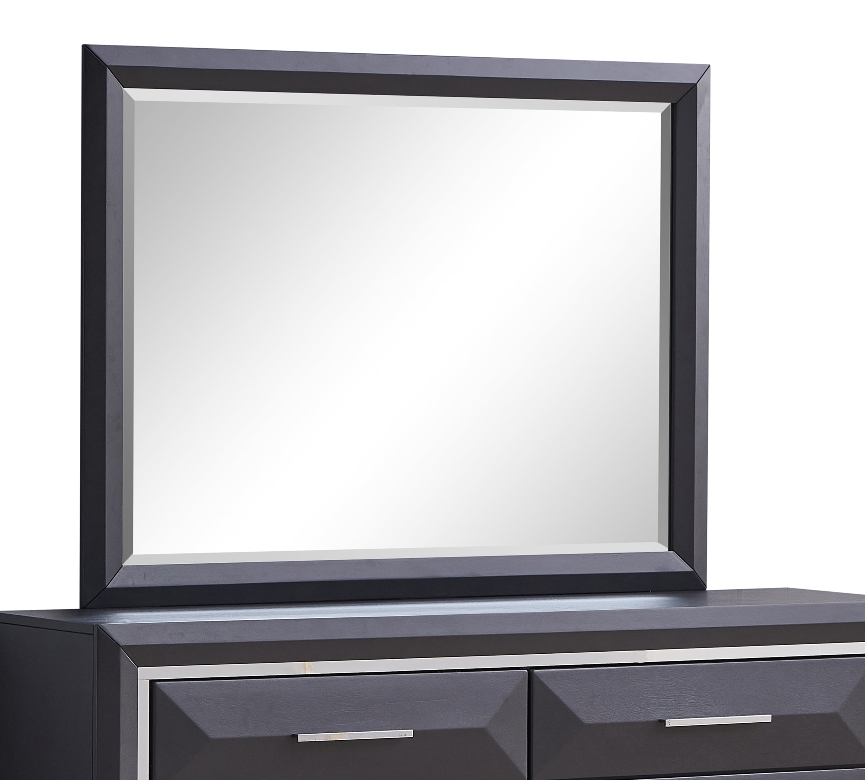 LOVMOR Liverpool G01600-M Mirror Black in the Mirrors department at ...