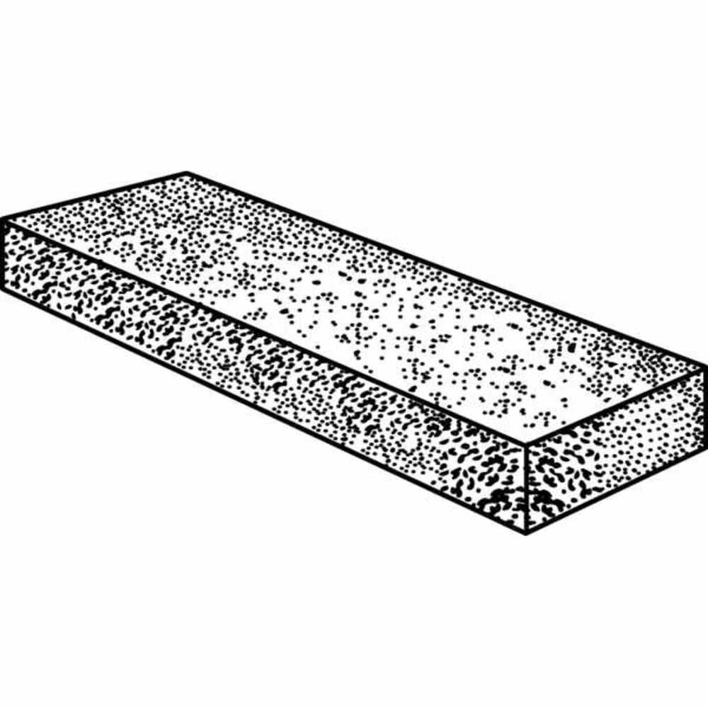 Norton Abrasives Sharpening File Sq A/O Orange/Brn Fine 61463686125 in ...