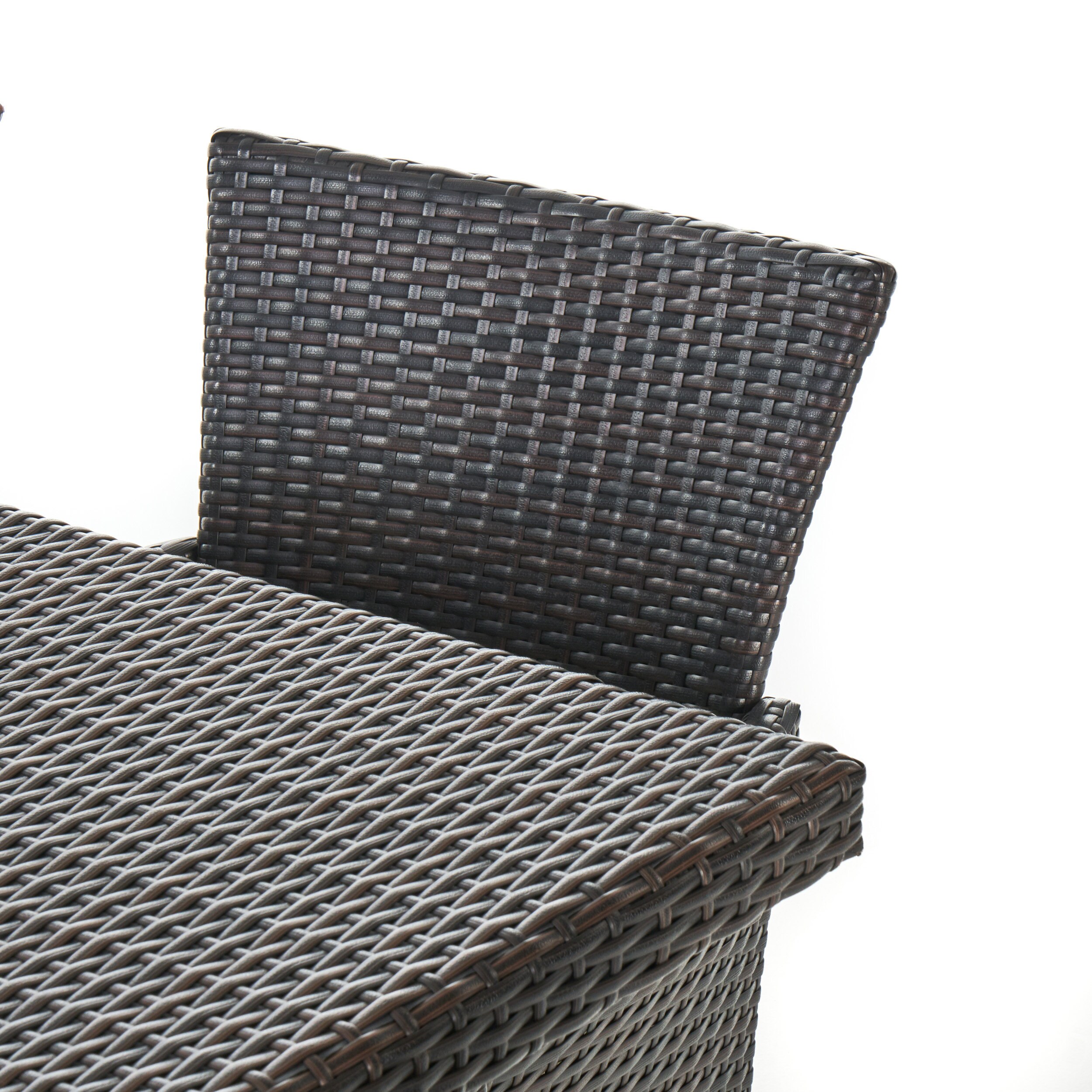 Best Selling Home Decor 9 Wicker Patio Dining Set Wicker Square Table ...