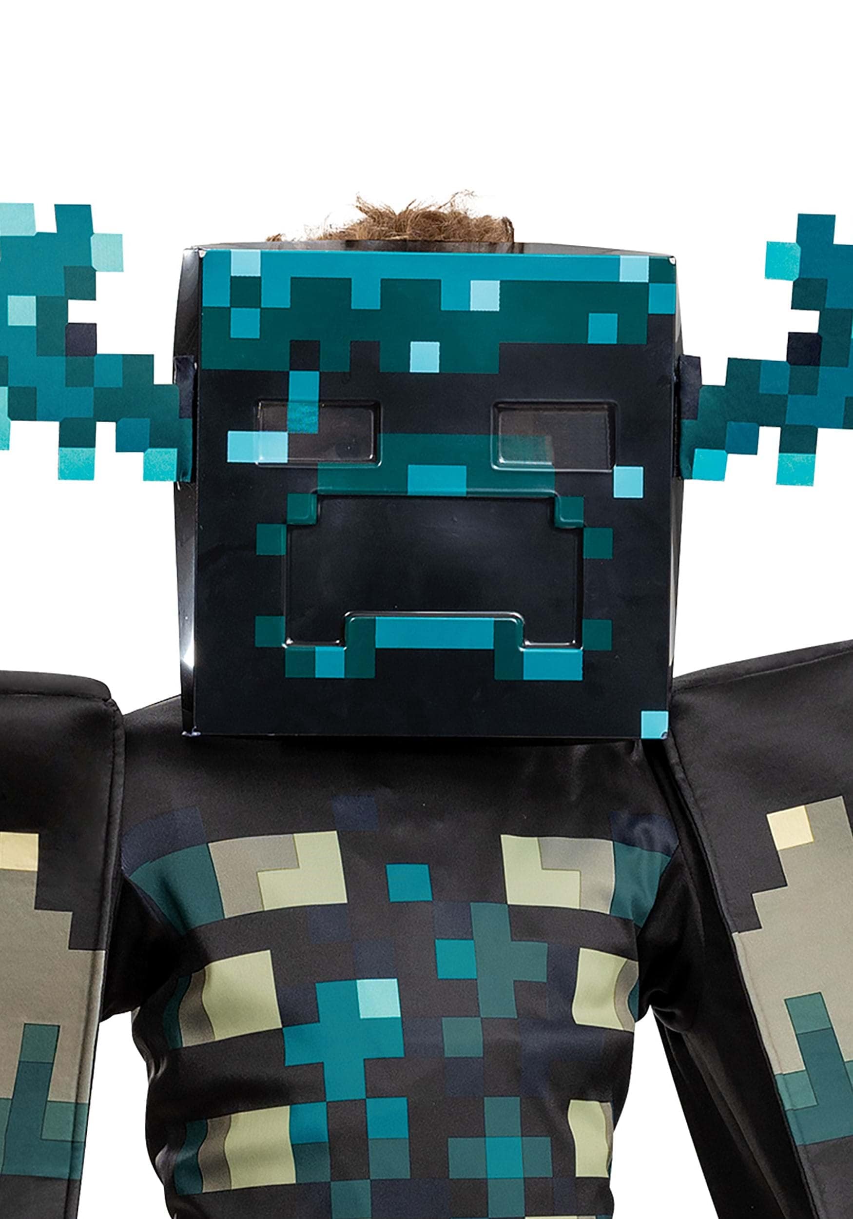 Disguise Child Minecraft Deluxe Warden Costume Minecraft Costumes Large ...