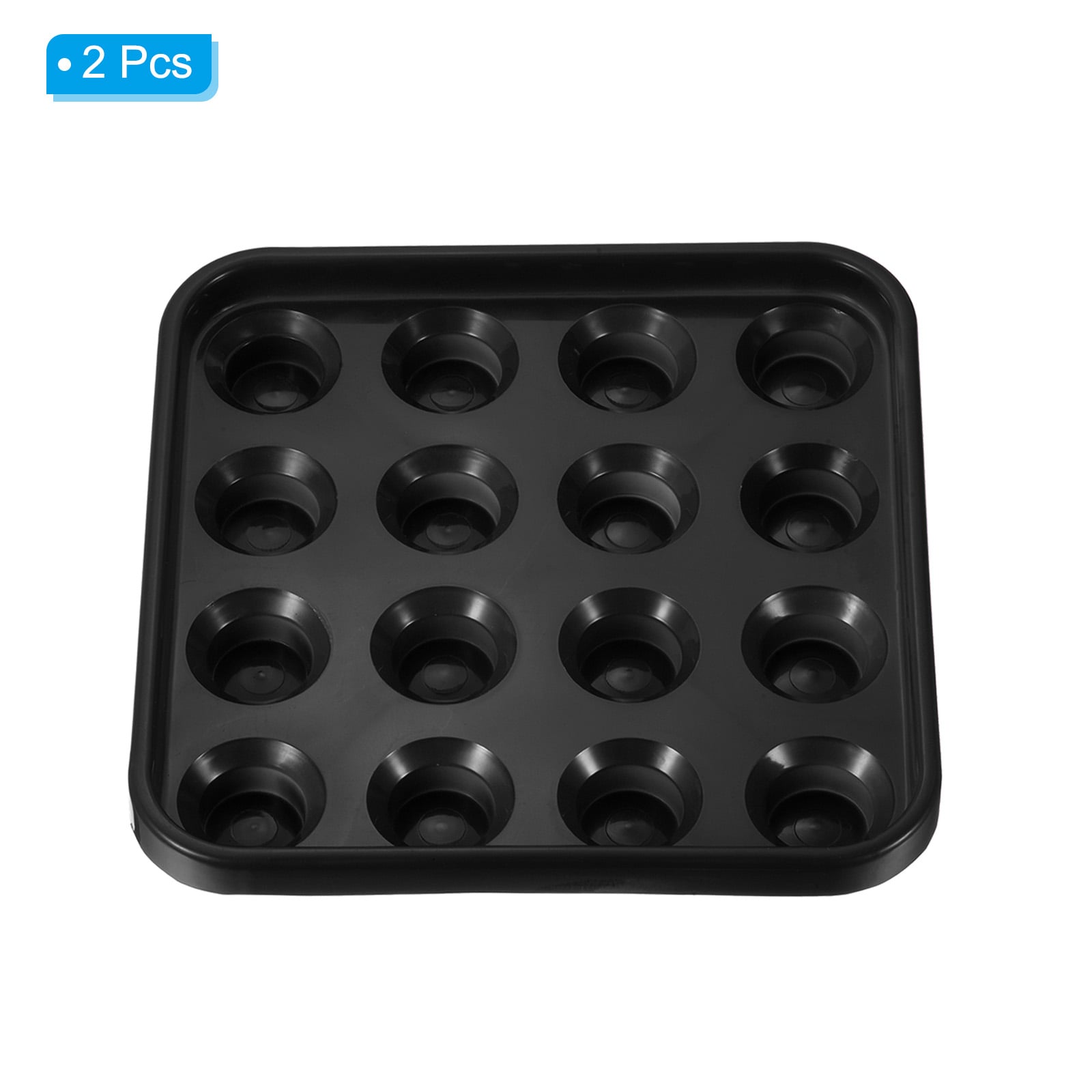 PATIKIL Pool Ball Tray 2pcs Billiard Ball Holder Snooker Ball Storage ...