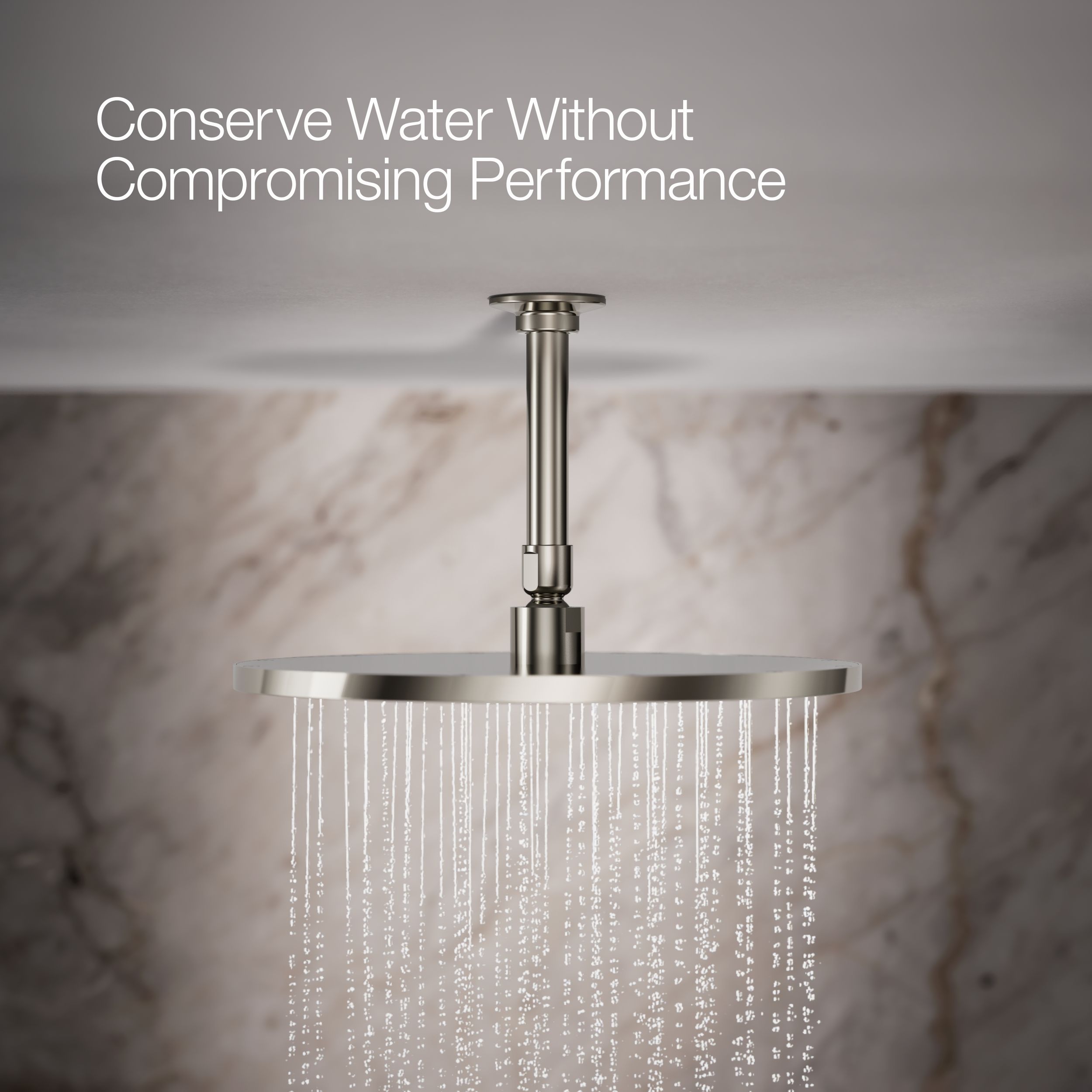 KOHLER Traditional Vibrant Brushed Bronze 8.4375-in Round Fixed Rain 2. ...