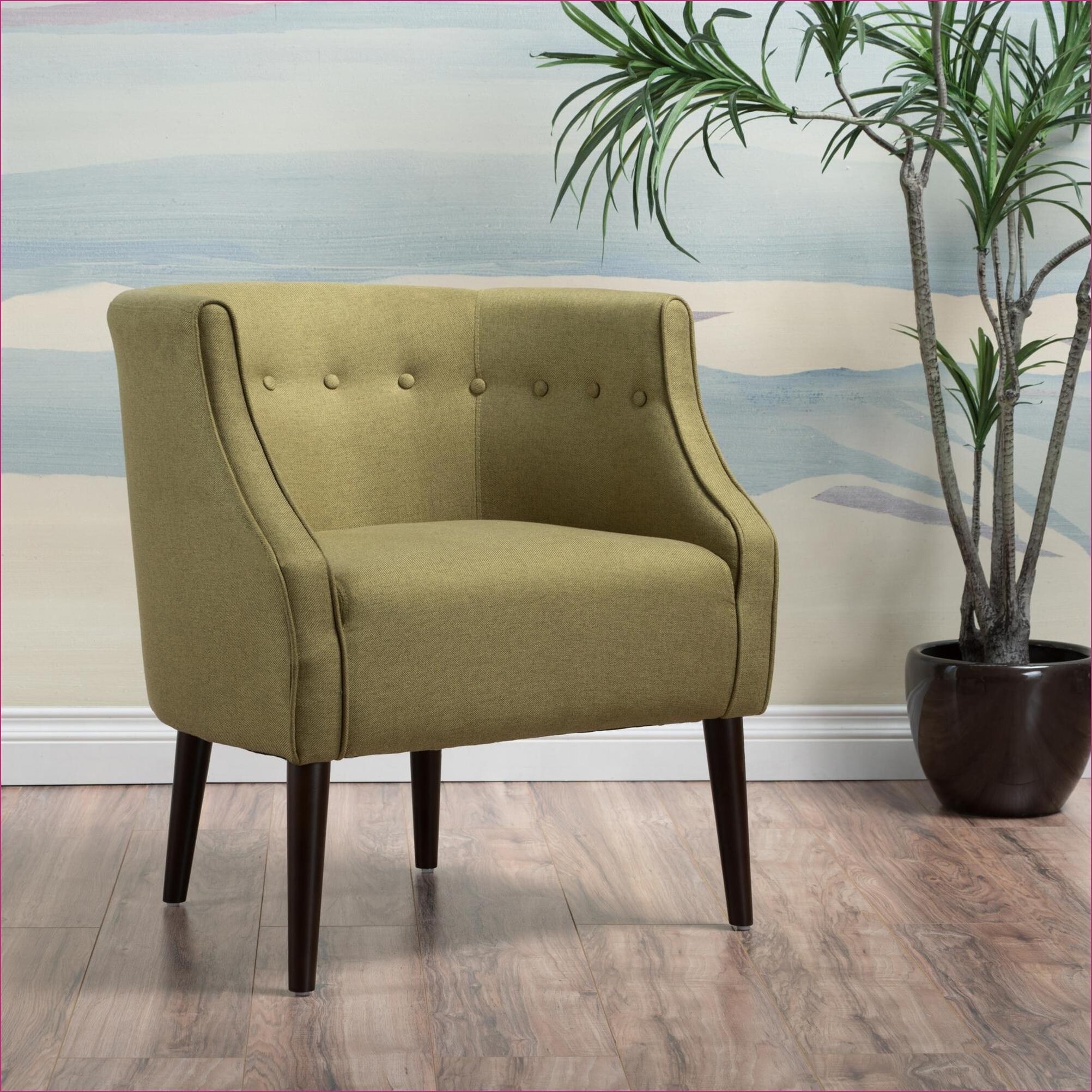 Watnature Tufted Upholstered Accent Club Chair for Adults Solid Birch ...