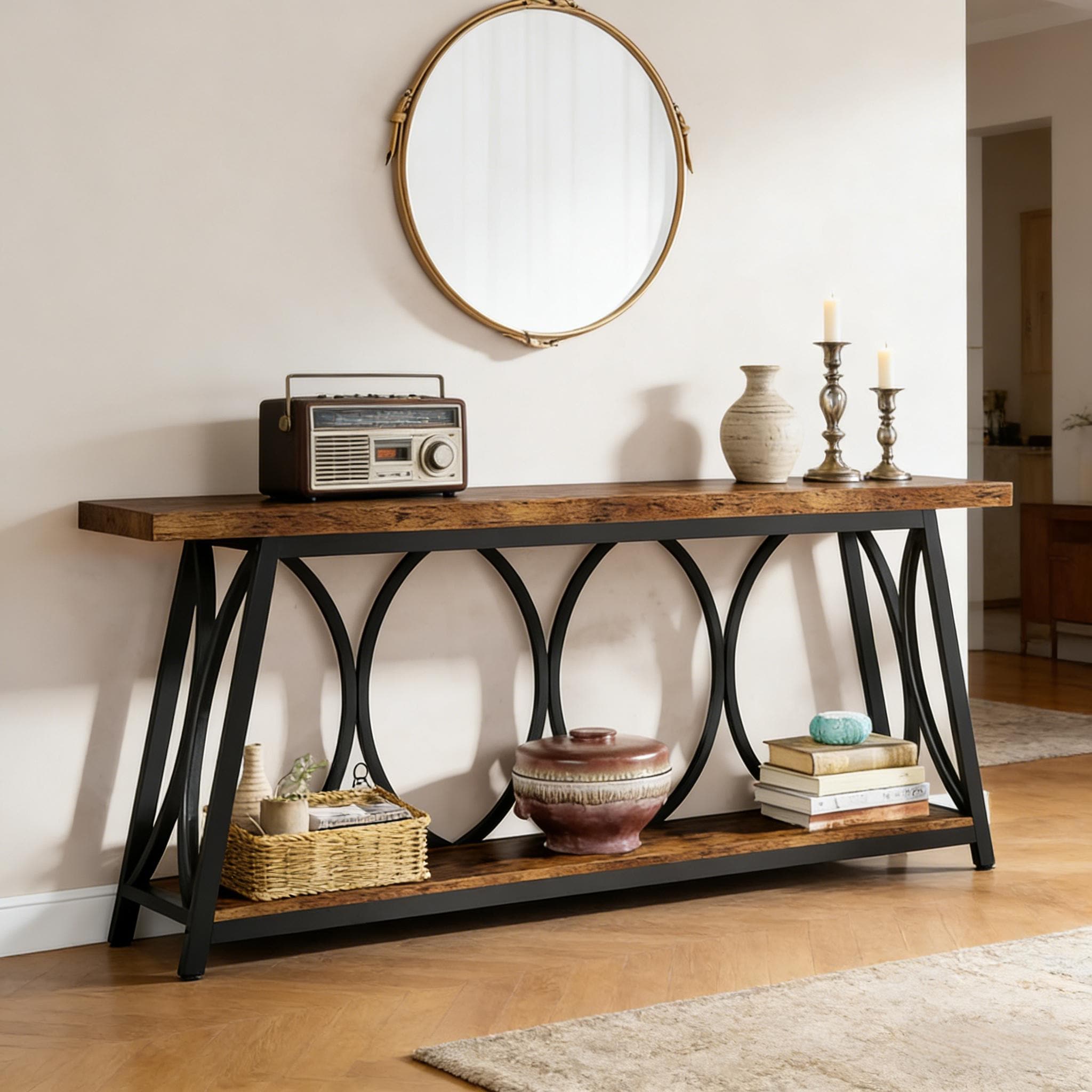 Vintage Console Table Living Room Furniture at Lowes.com