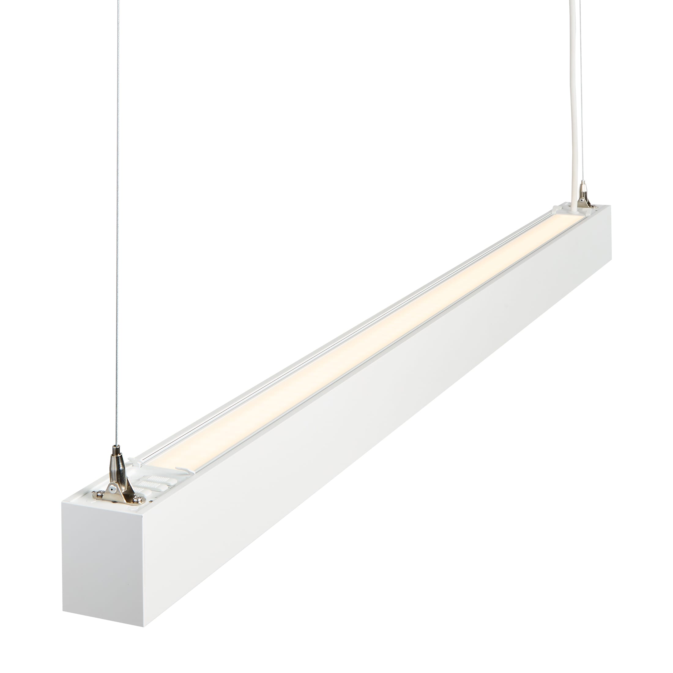 Maxxima Linear Pendant Light White Modern/contemporary Linear ...