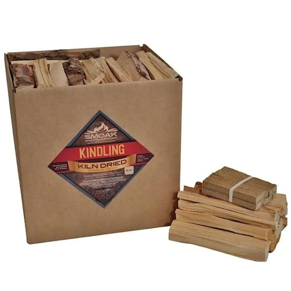 Smoak Firewood Premium Mixed Pine Kindling Rough Cut 8 inch Pieces 18 ...