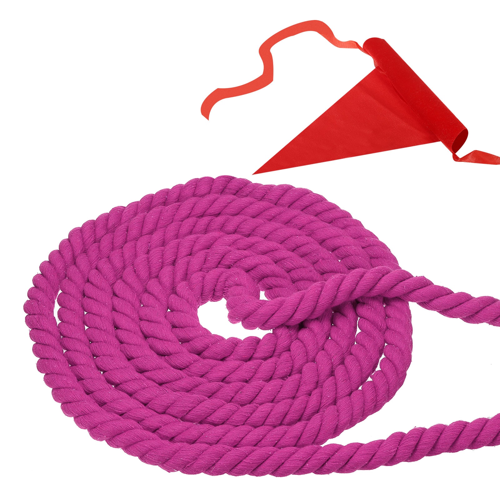 PATIKIL 34 Feet Tug of War Rope for Adults Teen 3-Strand Natural ...
