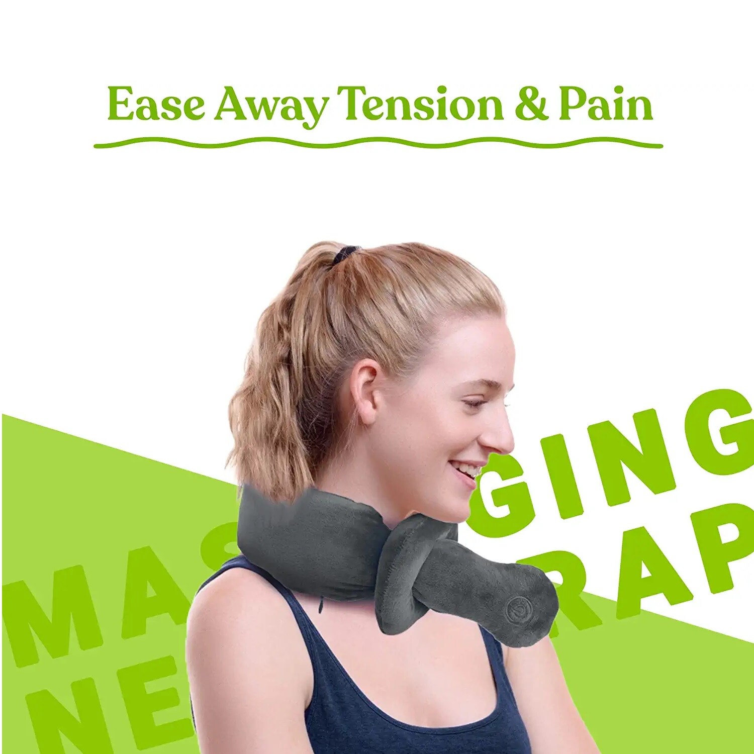 Pursonic Portable Neck Shoulder Adjustable Massaging Wrap in the ...