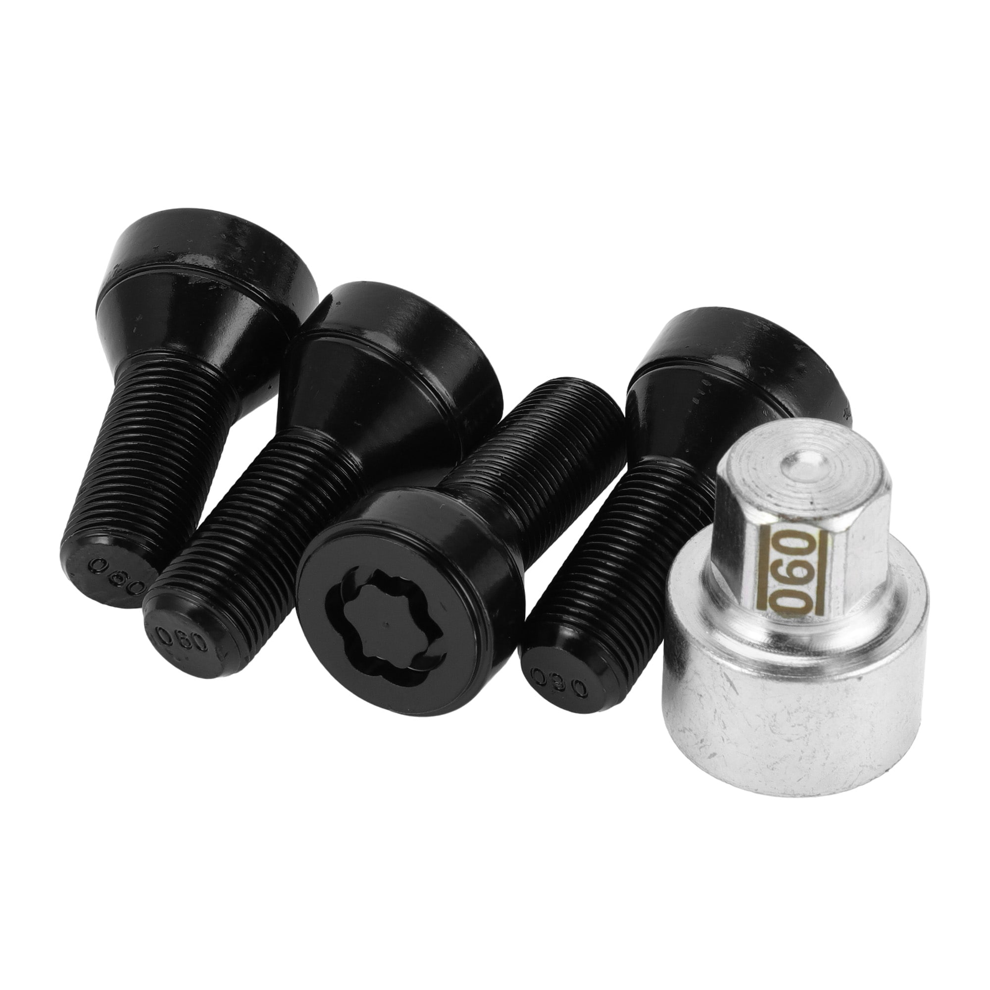 Unique Bargains 1set Wheel Lock Lugnut for BMW #060 Anti-theft Screw ...