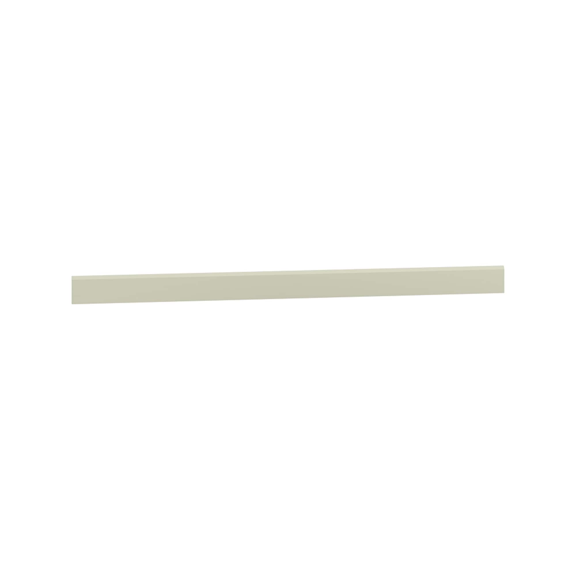 Off-white Shaker baseboard moulding Kitchen Cabinet Accessories at ...