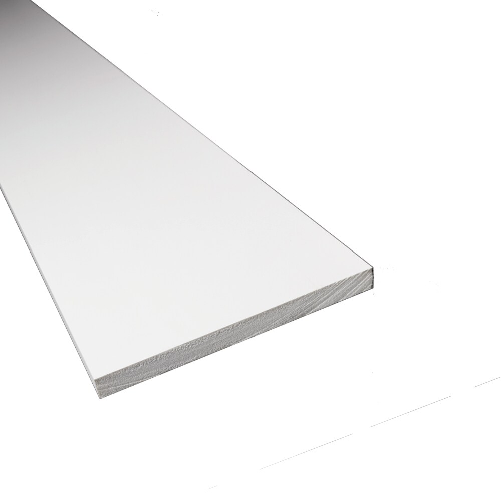 18-ft Reversible (Smooth/Wood grain) PVC Trim Board in the PVC Trim ...