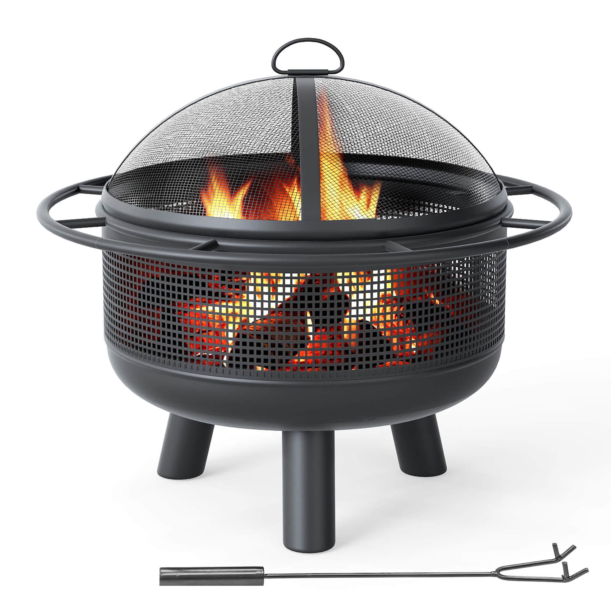 Costway Wood-Burning Fire Pits at Lowes.com