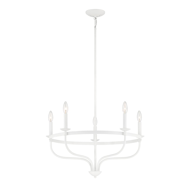 Meridian Lite Trends Meridian 5-Light Matte White Transitional ... Meridian Lite Trends Meridian 5-Light Matte White Transitional ...