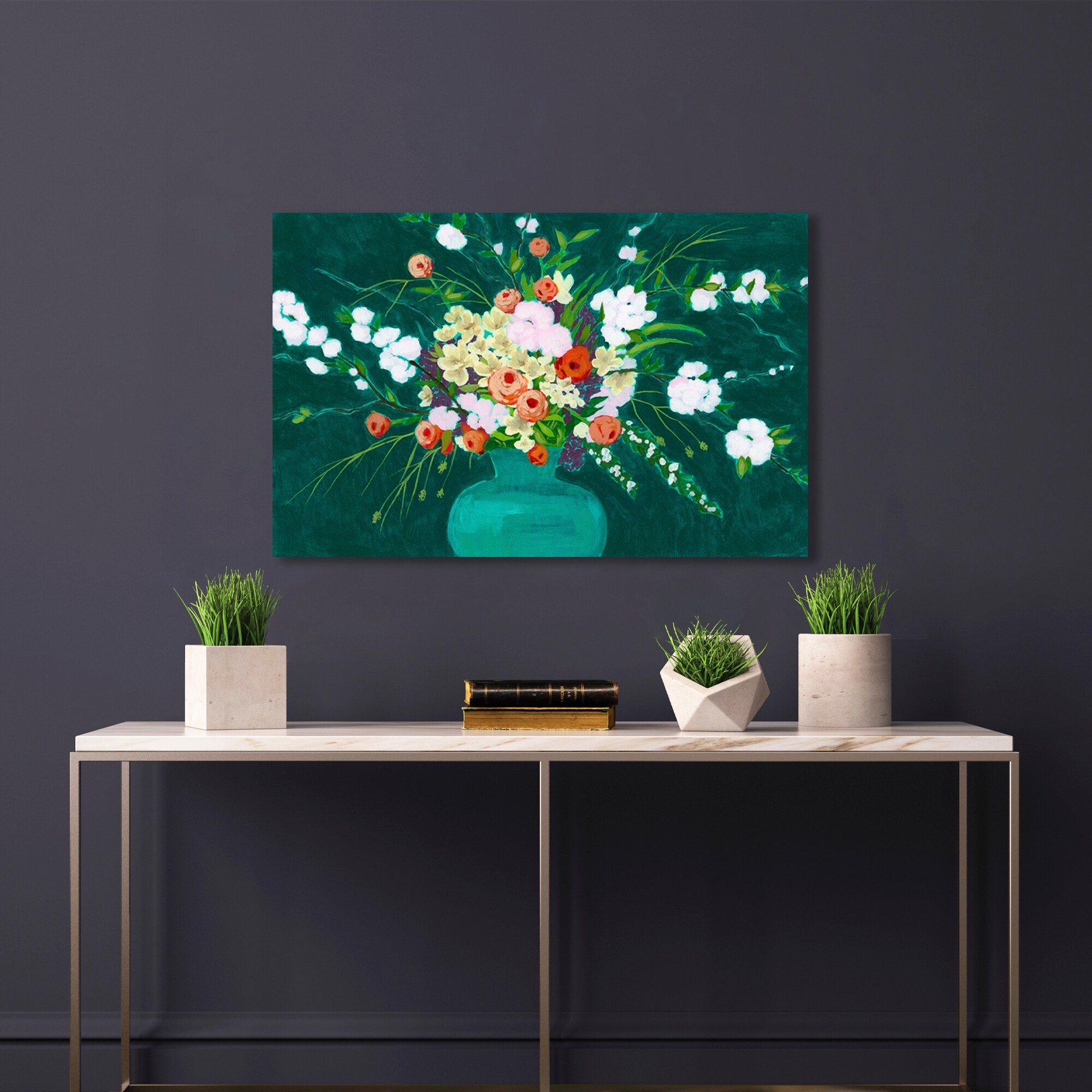 Somerset House Bountiful Blossoms I Fine Art Giclee Print on Gallery ...