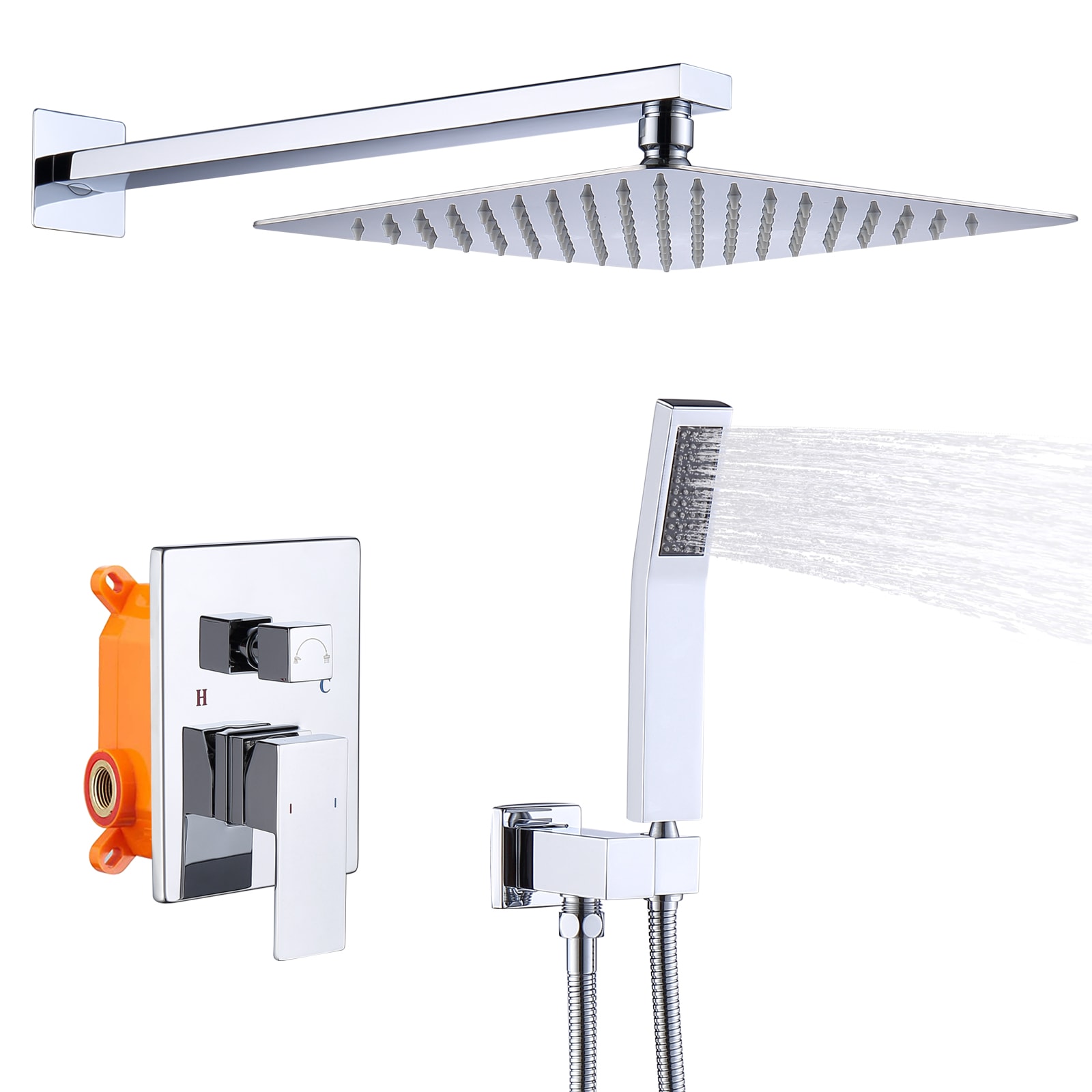 LOVMOR Bathroom Faucets & Shower Heads at Lowes.com