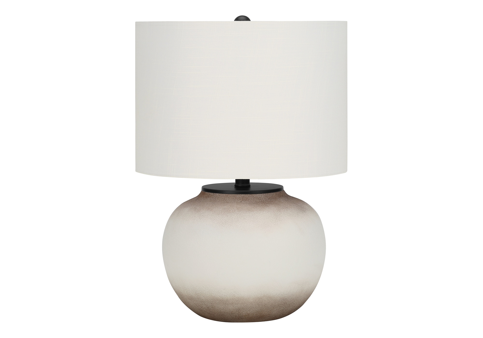 LUXEYARD Lighting 21inch h Table Lamp Cream Ceramic Ivory / Cream Shade ...