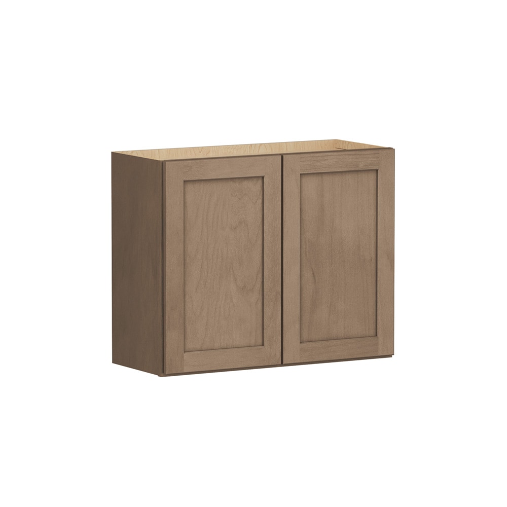 Shenandoah Breckenridge FOL 30-in W x 24-in H x 12-in D Almond Stained ...