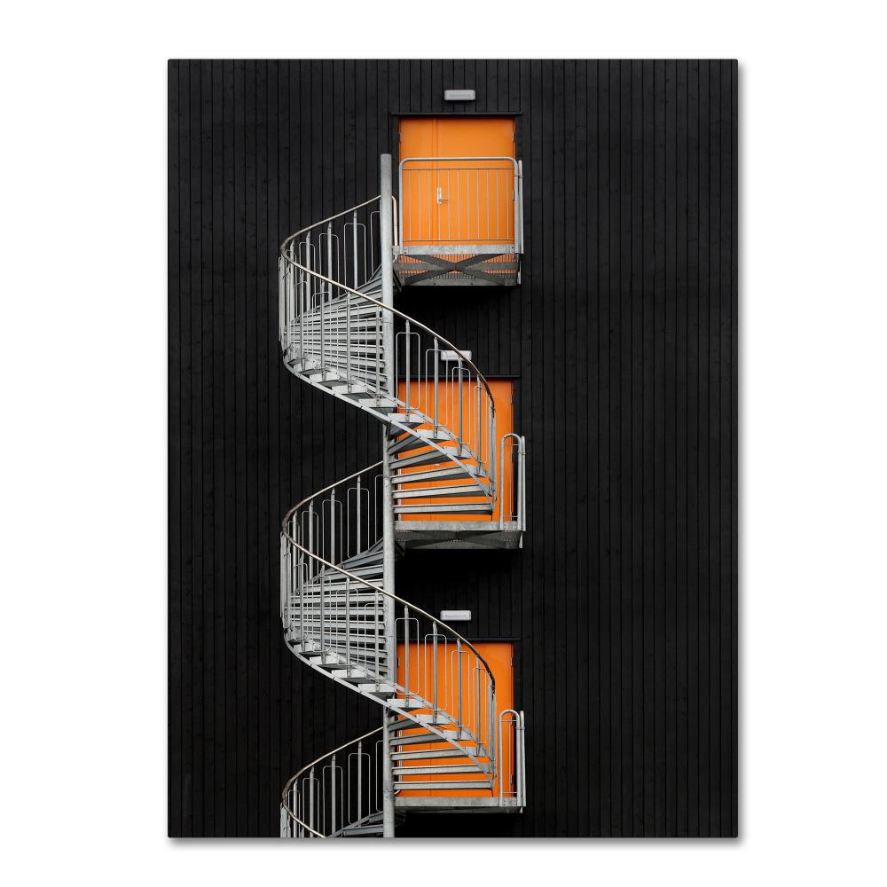 Trademark Fine Art Framed 32-Inches H x 24-Inches W Places Canvas Print ...