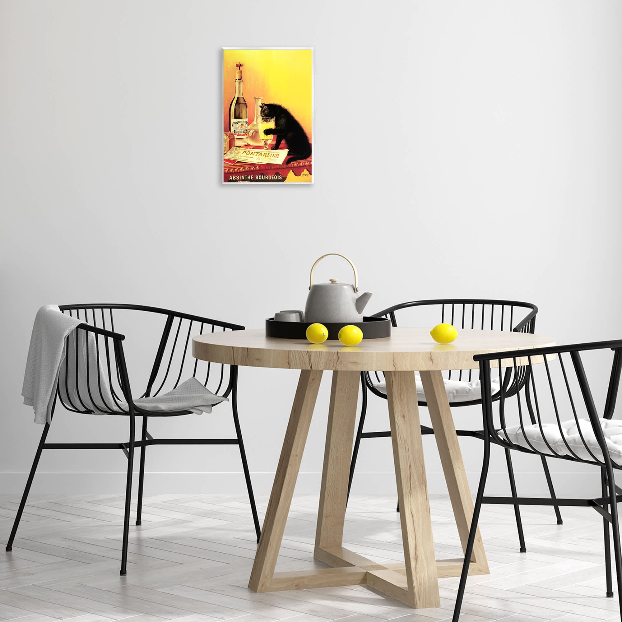 Stupell Industries Vintage Cat and Absinthe Wall Plaque Art By Marcus ...