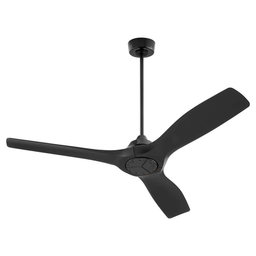 Oxygen Lighting Avalon 3 Blade Ceiling Fan 11 Inches Tall and 52 Inches ...