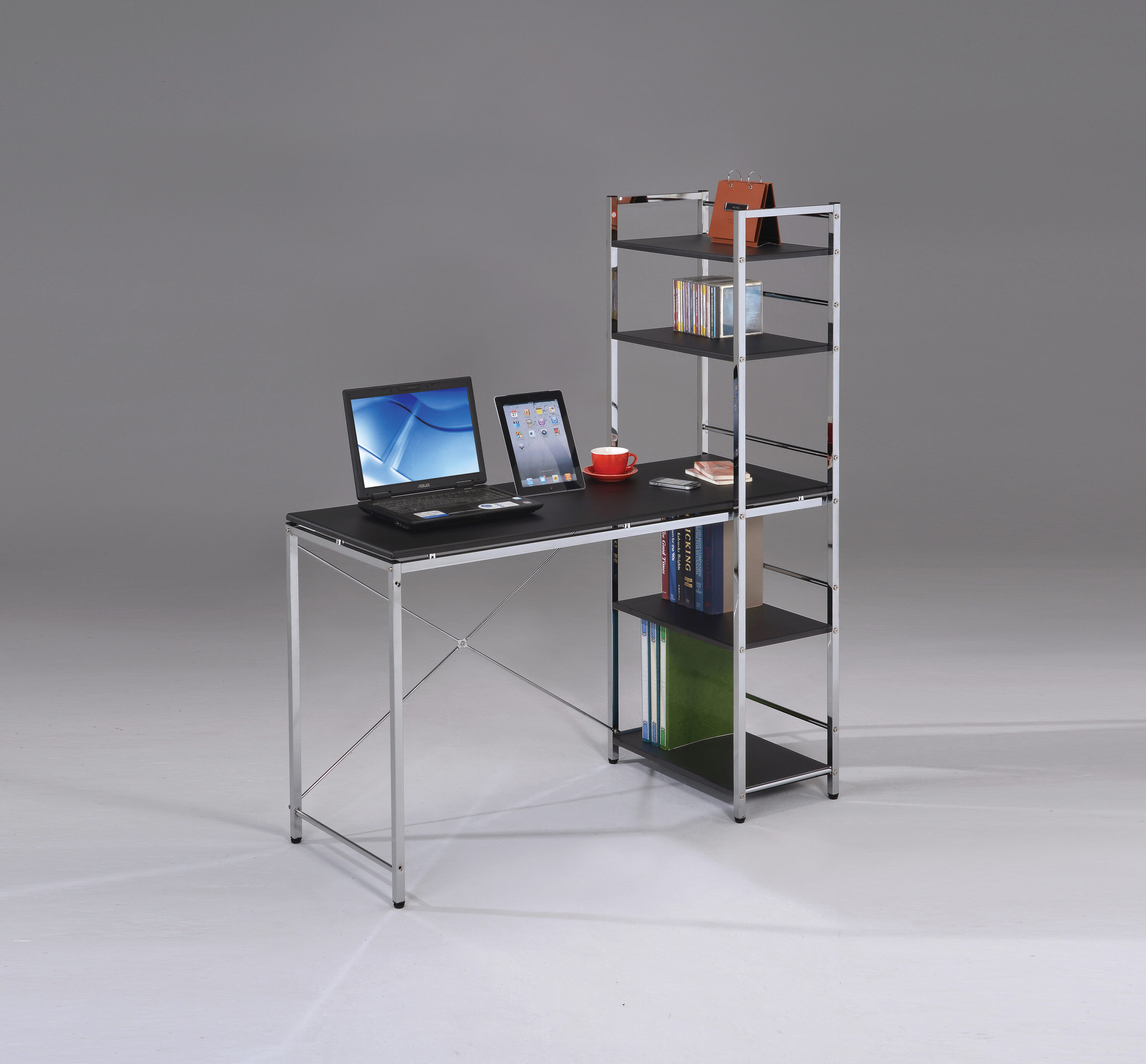 Flynama 20-in Black Modern/Contemporary Writing desk in the Desks ...