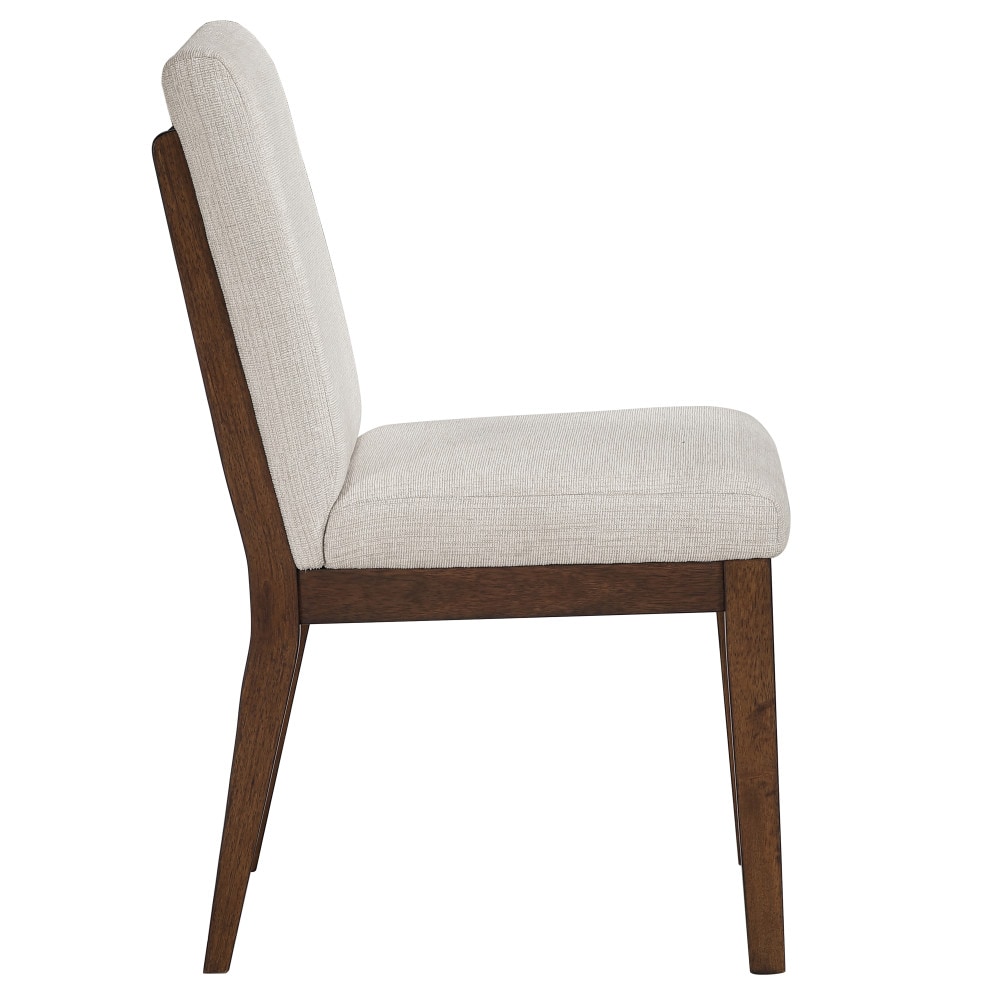 Steve Silver Set of 2 Canton Transitional Woven Upholstered Dining side ...