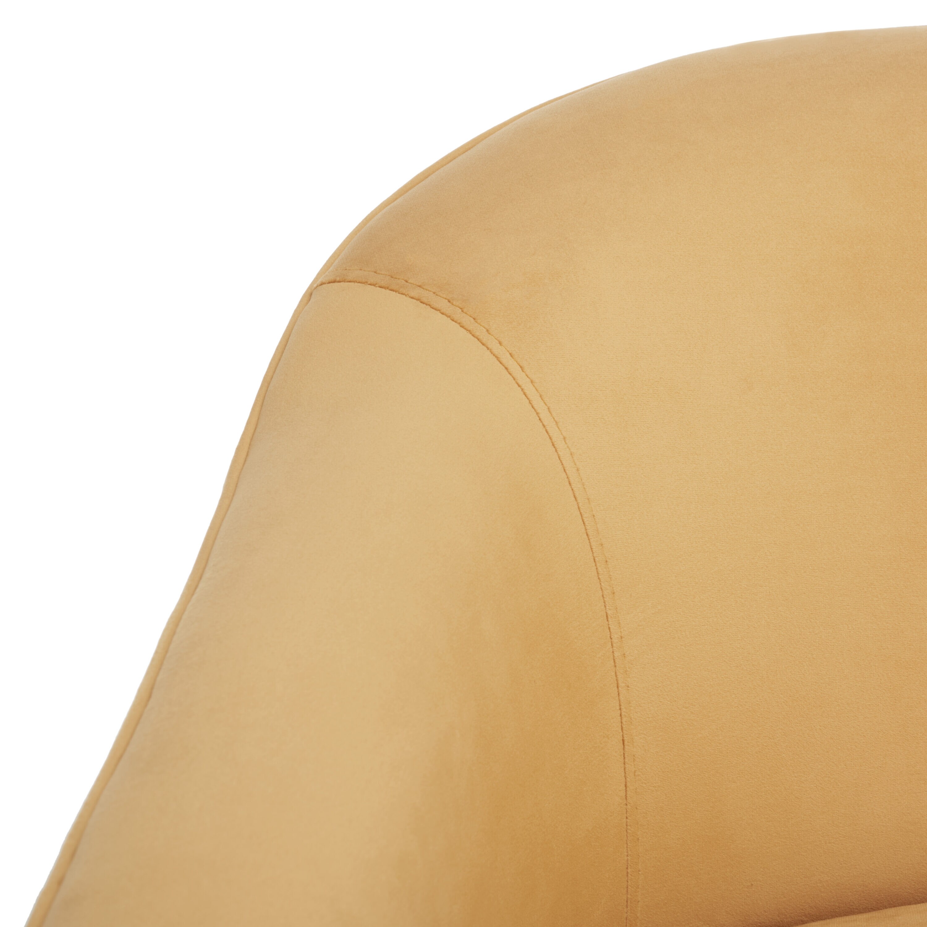 Safavieh Londyn Contemporary Style Upholstered Accent Chair/Pumkin ...