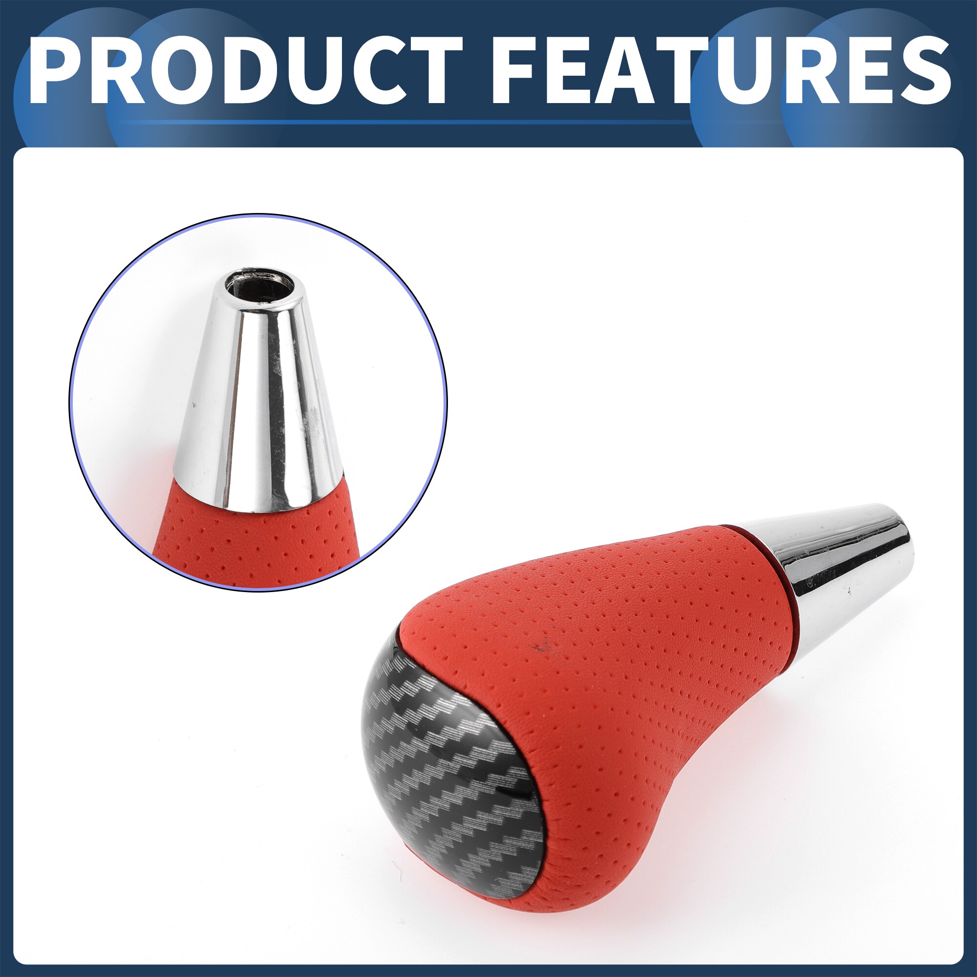 Unique Bargains Automatic Gear Shift Knob Front Automotive Gearbox ...