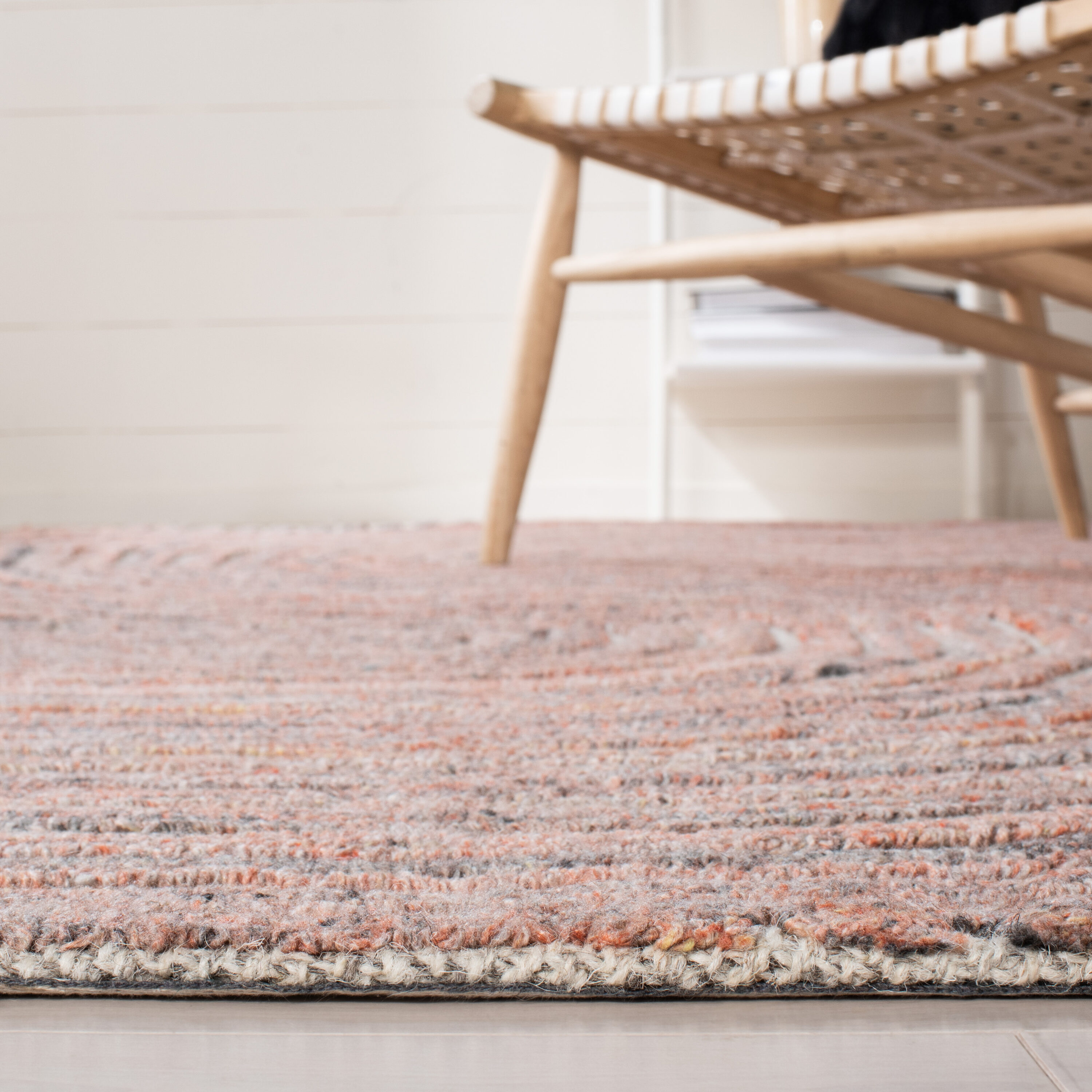 Safavieh Southampton 5 x 8 (ft) Tufted Wool Rust Rectangular Indoor ...