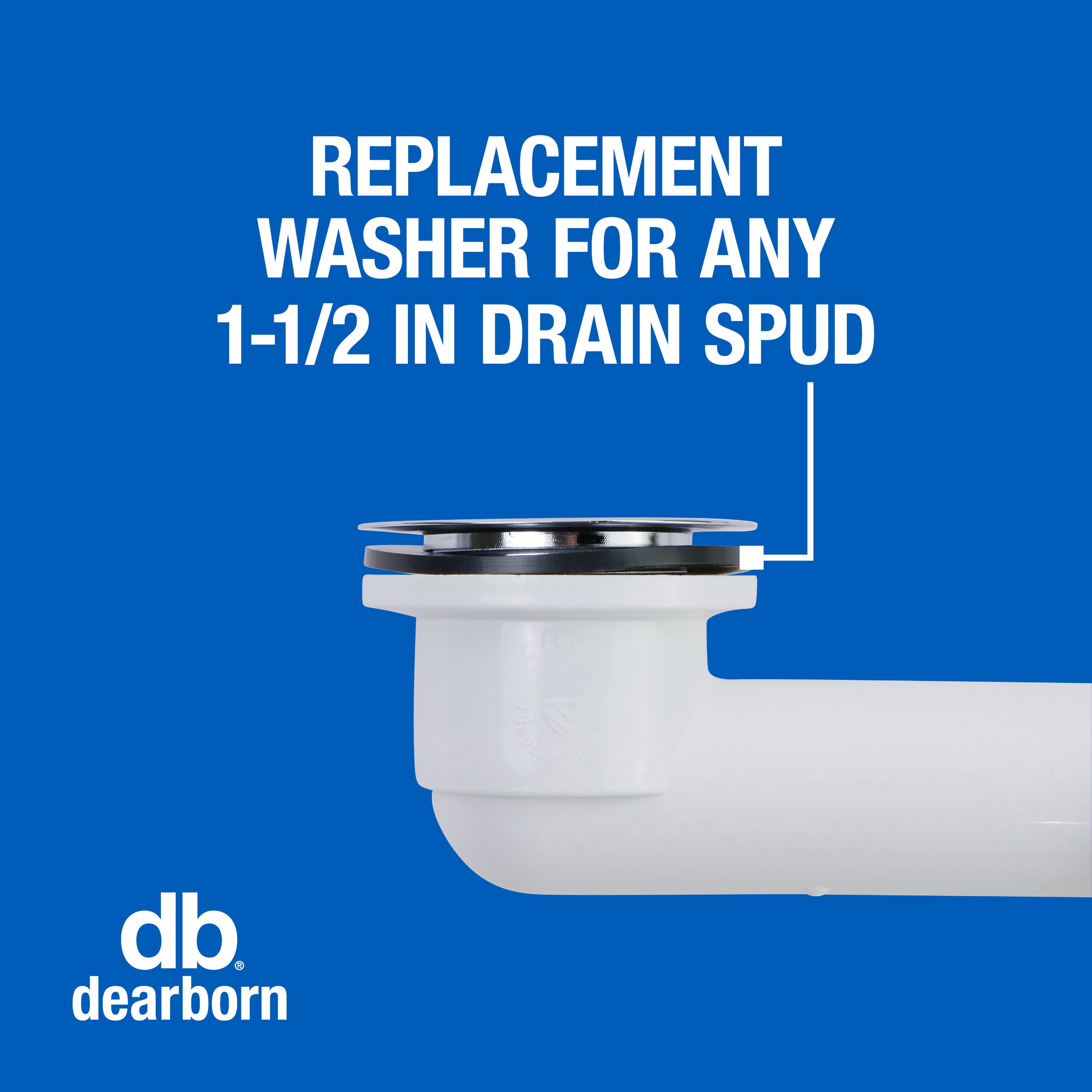 Dearborn Tub Drain Waste Shoe Replacement Washer in the Bathtub ...