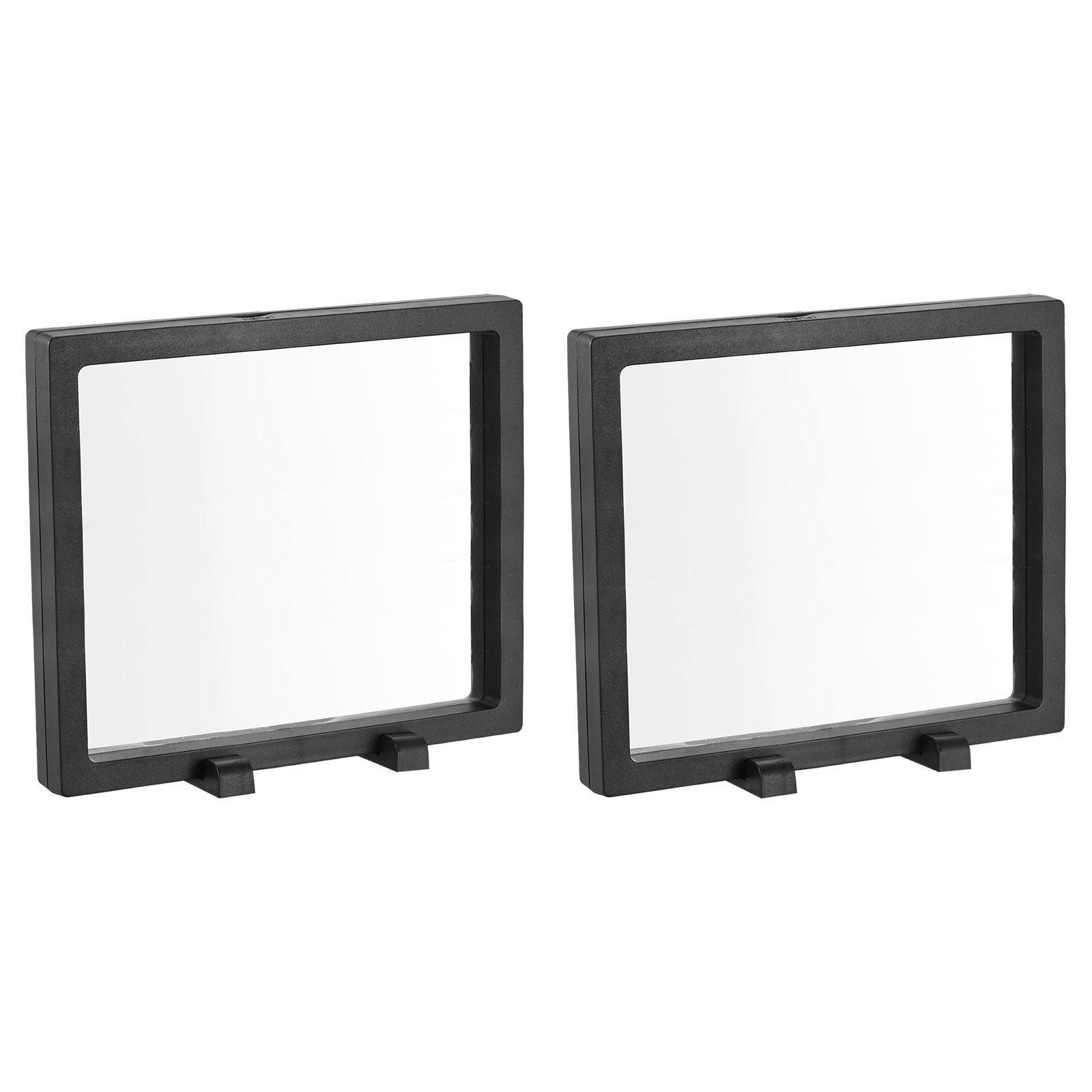 Unique Bargains Floating Frame Display Holder Stand 3D Jewelry Display ...