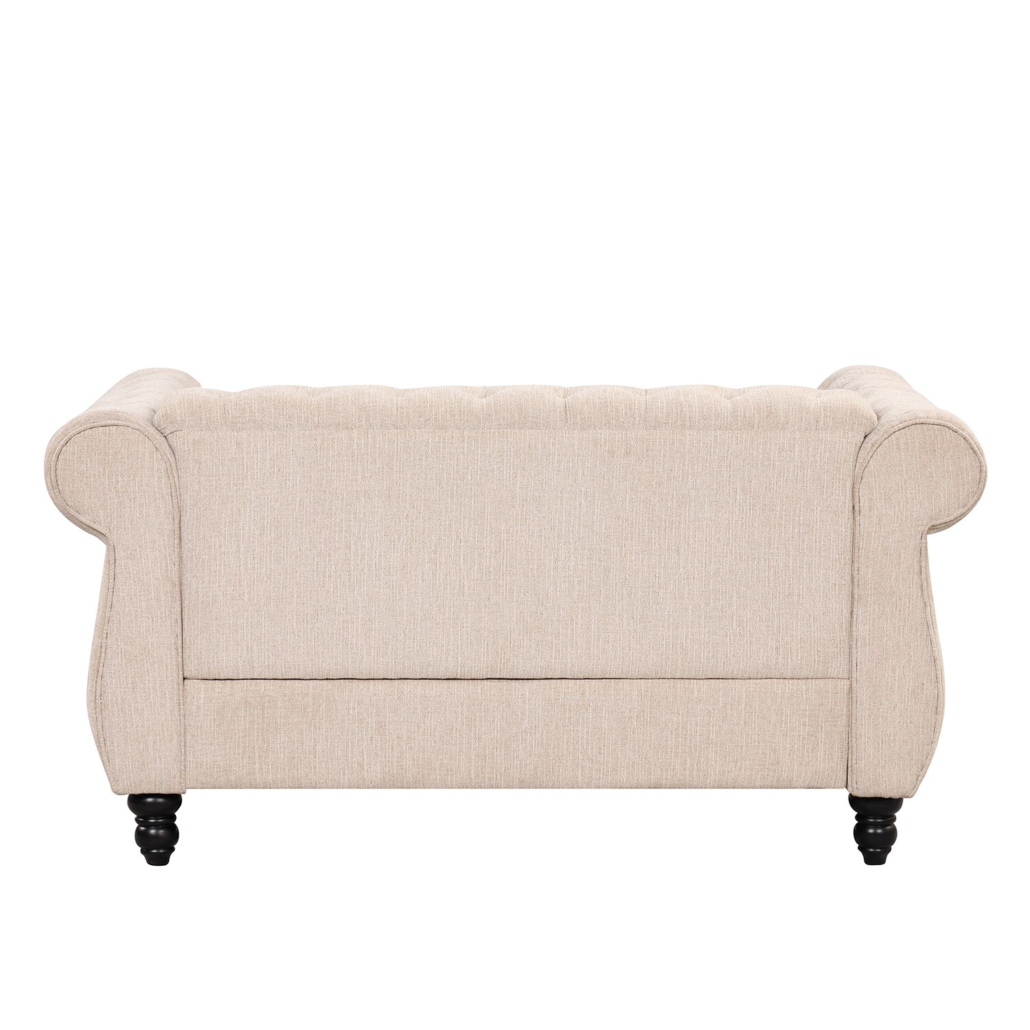 Bybafun 60-in Modern Beige Polyester/Blend Sofa YA3700335 at Lowes.com