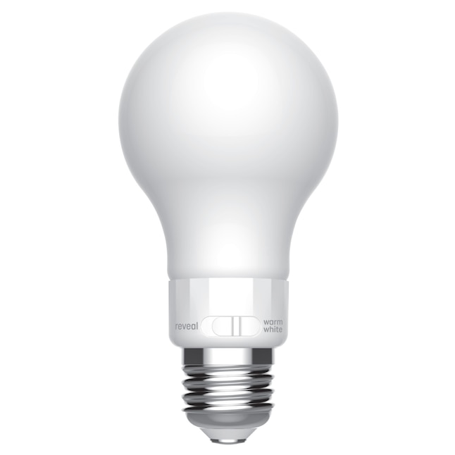 GE Reveal HD 40-Watt EQ A19 Switchable White Medium Base (e-26 ... GE Reveal HD 40-Watt EQ A19 Switchable White Medium Base (e-26 ...