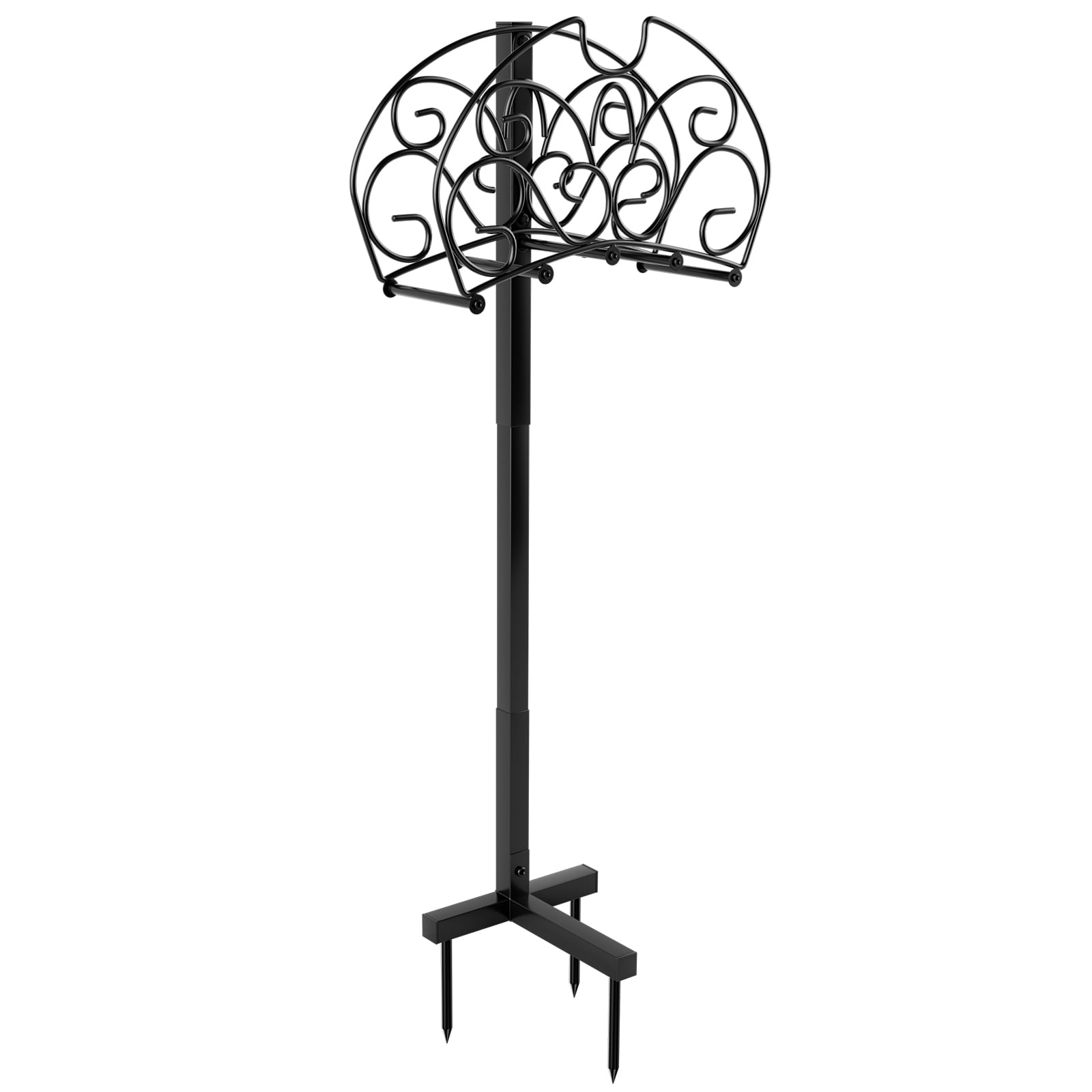 Slickblue Detachable Freestanding Garden Hose Holder for Outdoor Yard ...