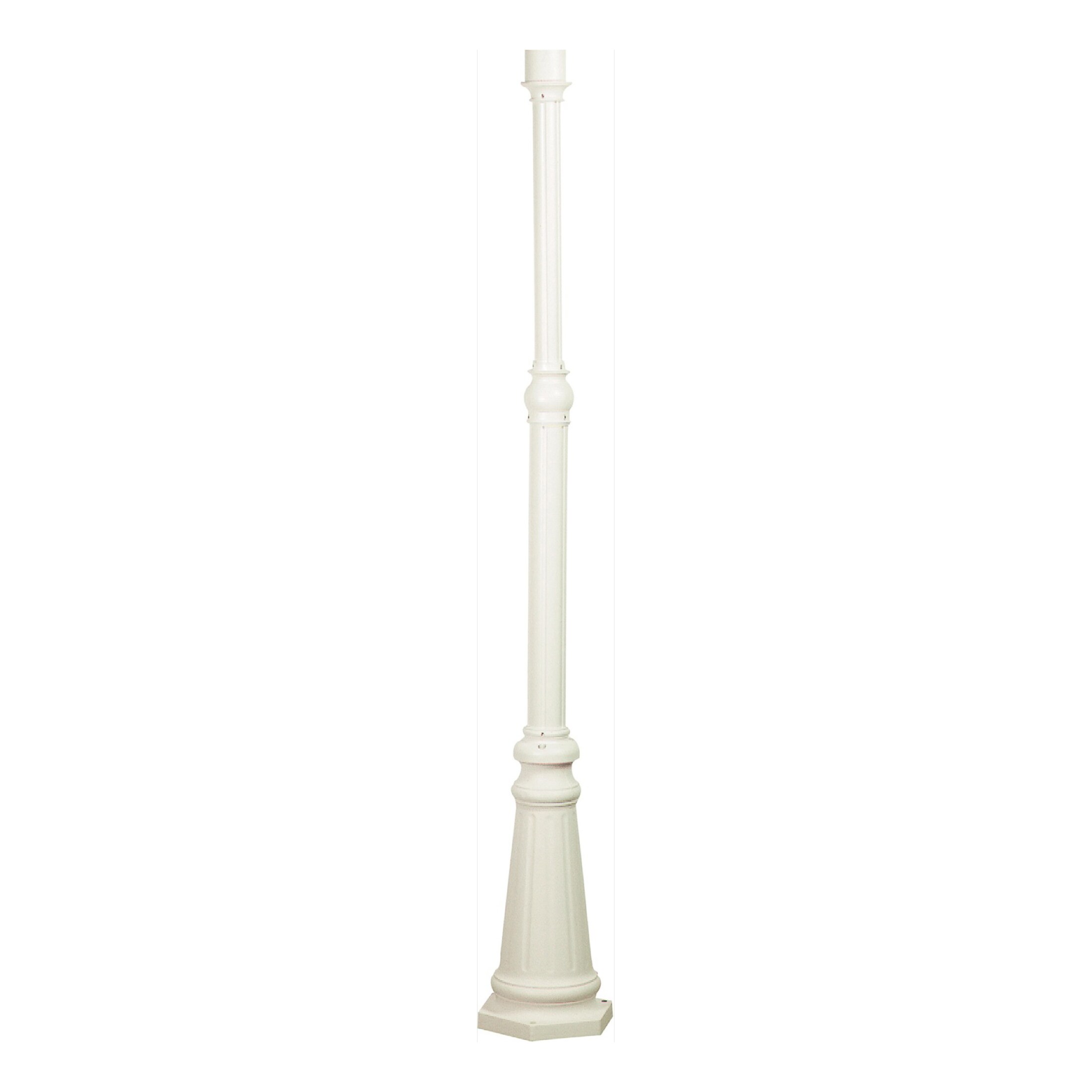 ARTCRAFT Classico 70-in White Traditional Outdoor Pole in the Post ...