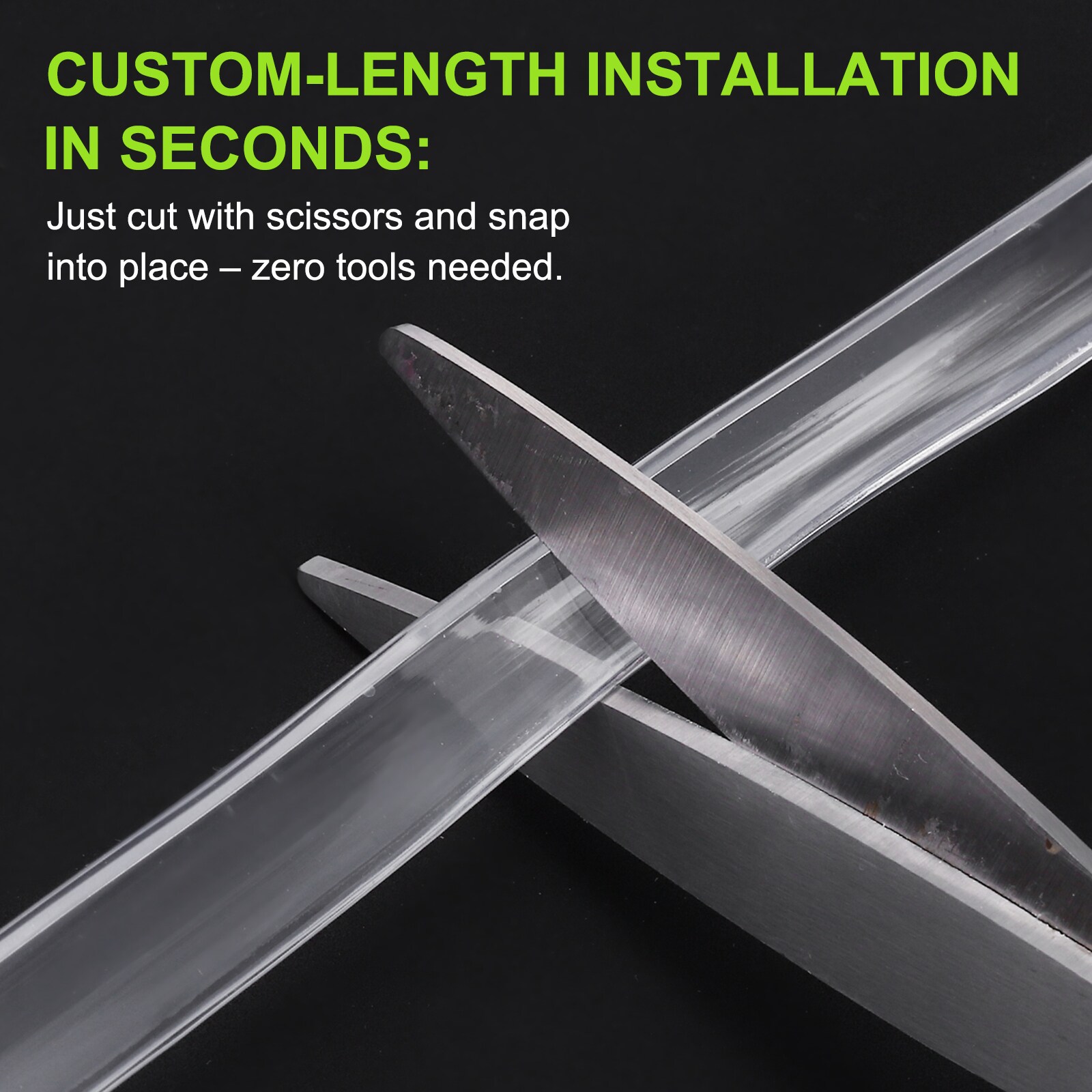 Unique Bargains Rubber Seal Strip Flexible U Channel Edge Trim ...