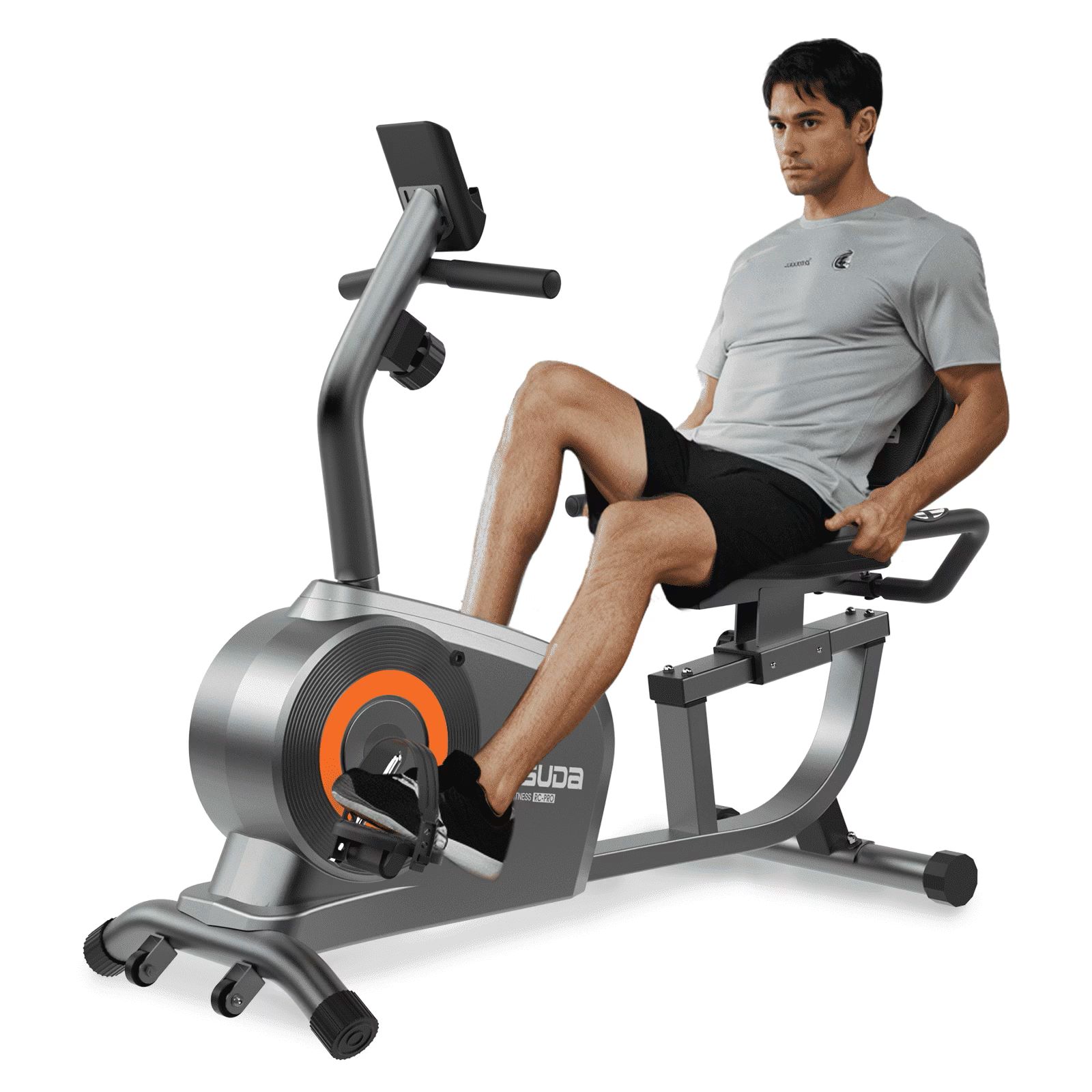 FED Fitness YOSUDA Recumbent Exercise Bike 16 Level Magnetic Resistance ...