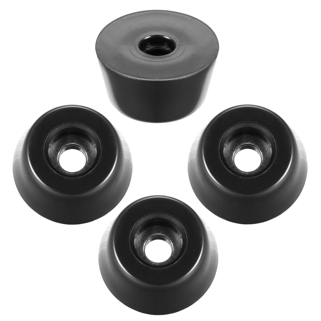 Unique Bargains Rubber Feet Buffers Pads D18x15xH11mm Buffer Feet ...