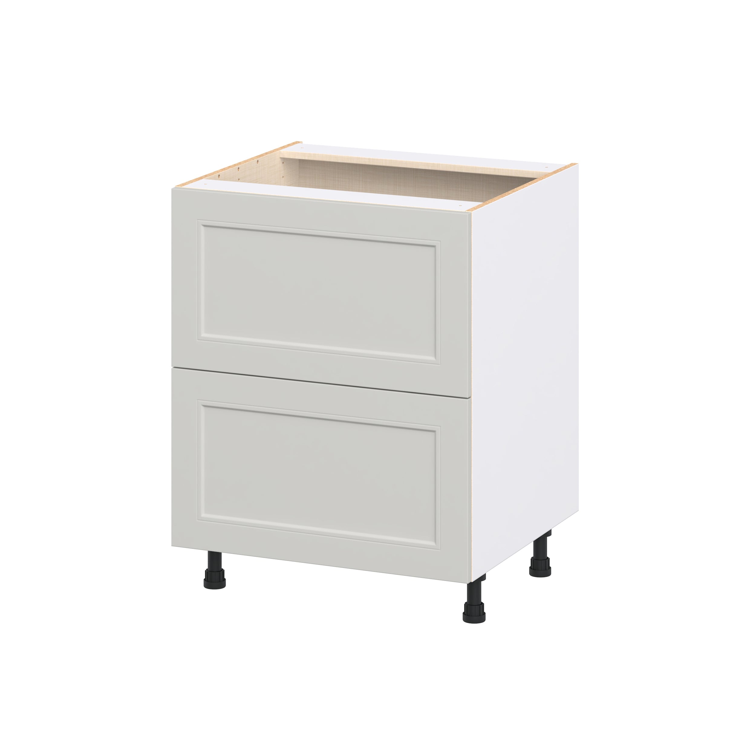 Hugo&Borg Belcourt 27-in W x 34.5-in H x 24-in D Gray Painted 2-Drawer ...