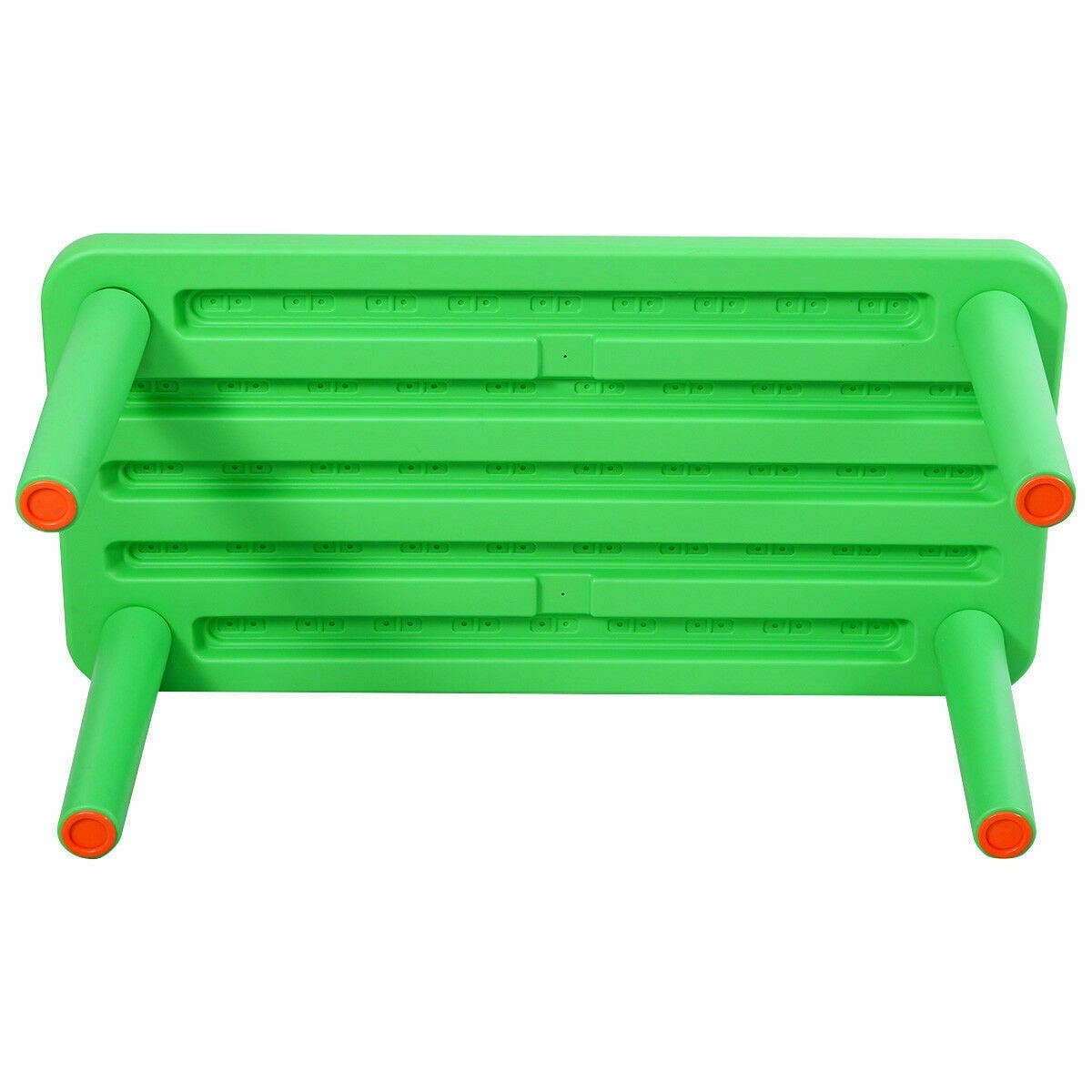 Slickblue Kids Snack and Craft Table - Green Square Kids Play Table ...