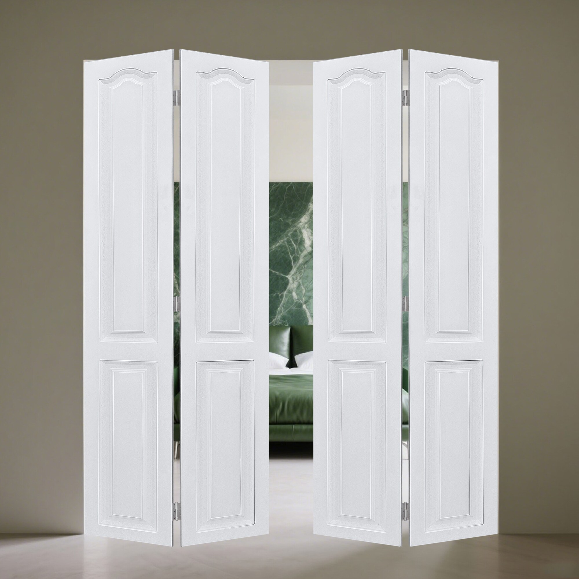 LOVMOR Dual CNC crafted modern door 0.75 inch thick 64 inch x 80 inch ...