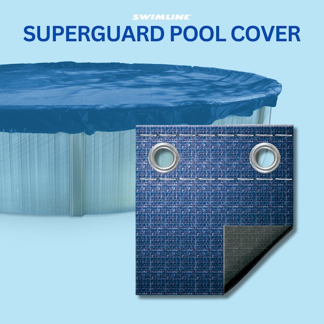 Swimline 15-ft x 30-ft Polyethylene Winter Oval Pool Cover in the Pool ... Swimline 15-ft x 30-ft Polyethylene Winter Oval Pool Cover in the Pool ...