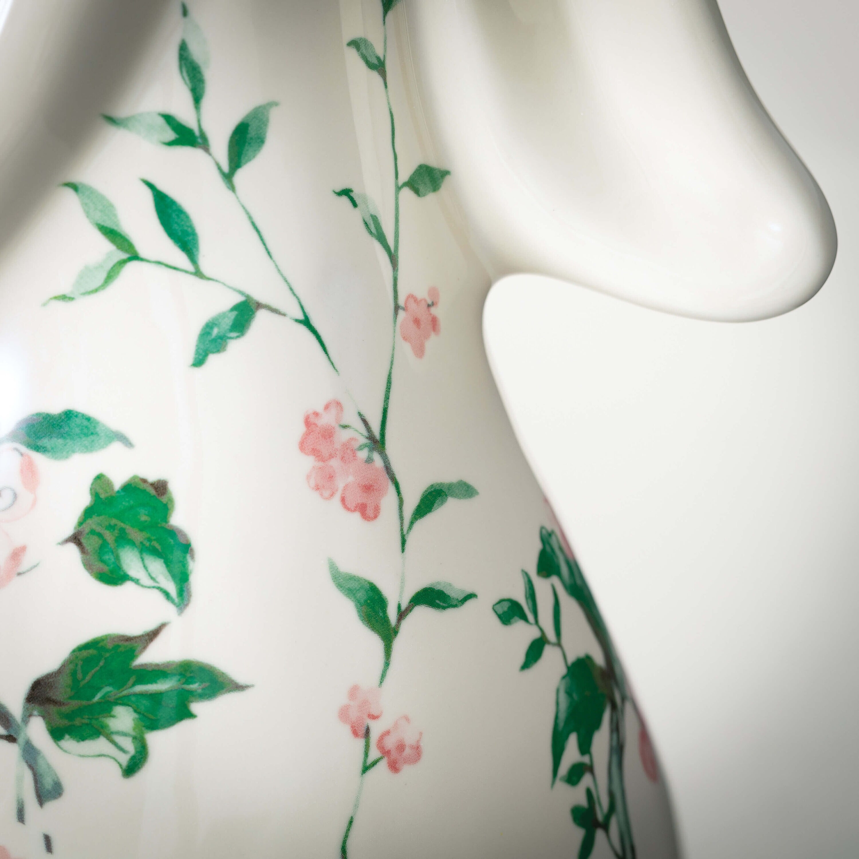 Sullivans White Ceramic Modern Figurine in the Decorative Accessories ...