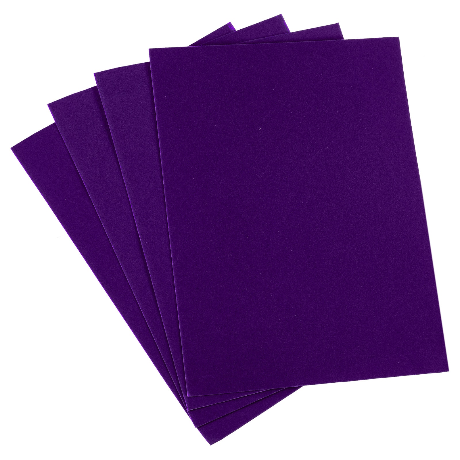 Unique Bargains Self-Adhesive Velvet Patches Repair Patches Purple for ...