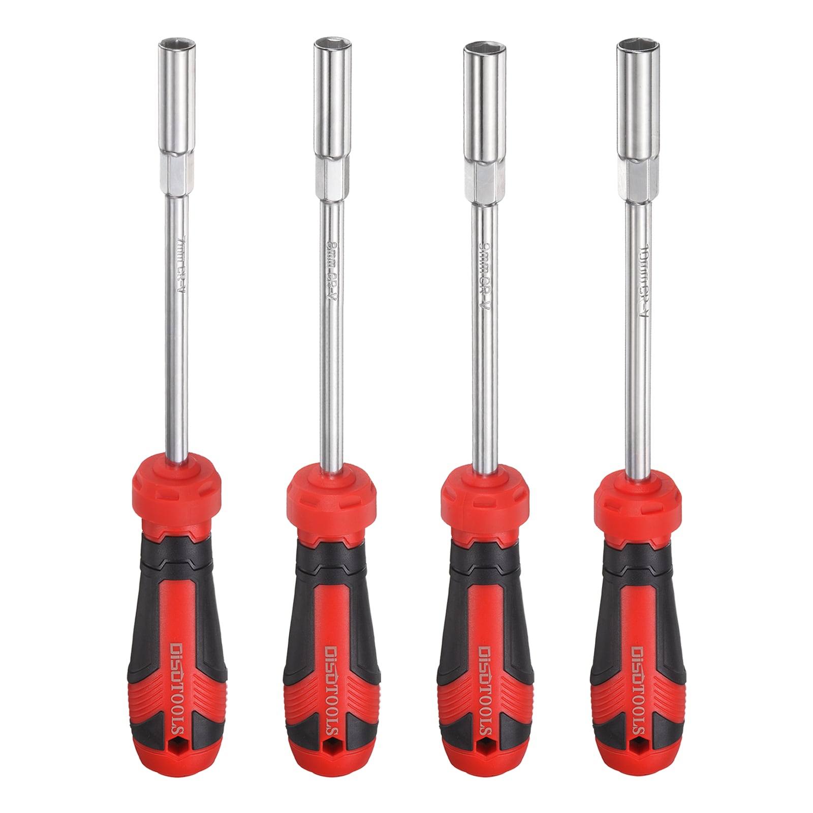 Harfington 4pcs Metric Nut Driver 7mm/8mm/9mm/10mm CR-V Non-Magnetic ...