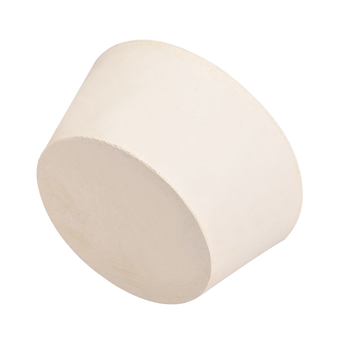 Unique Bargains White Tapered Shaped Solid Rubber Stopper for Lab Tube ...