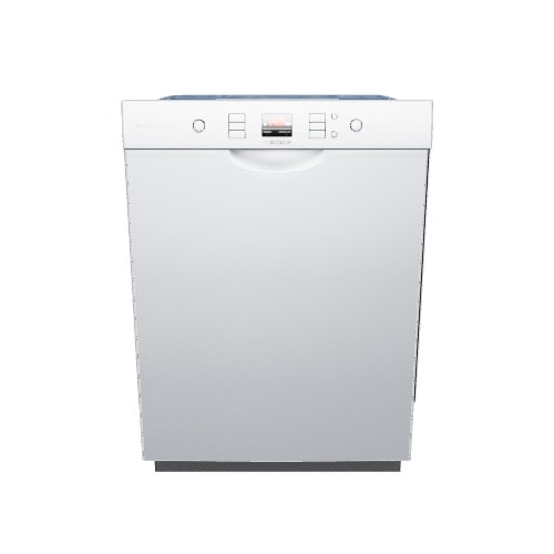 Bosch 100 Series 24-in Front Control Built-In Dishwasher (Stainless ...