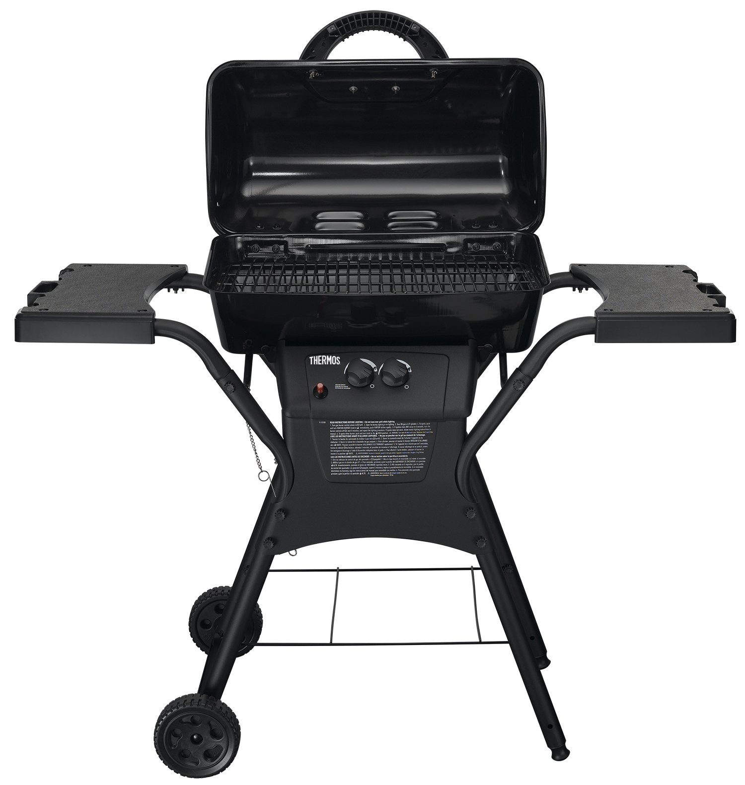 Thermos 265 2-Burner Liquid Propane Gas Grill 265 sq in Cooking Area ...